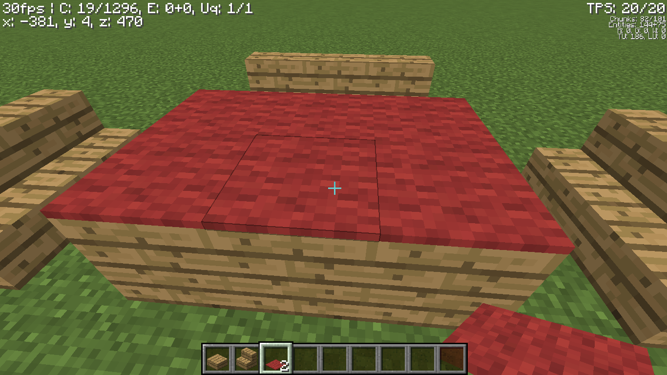 Full Minecraft Table Set : 3 Steps - Instructables