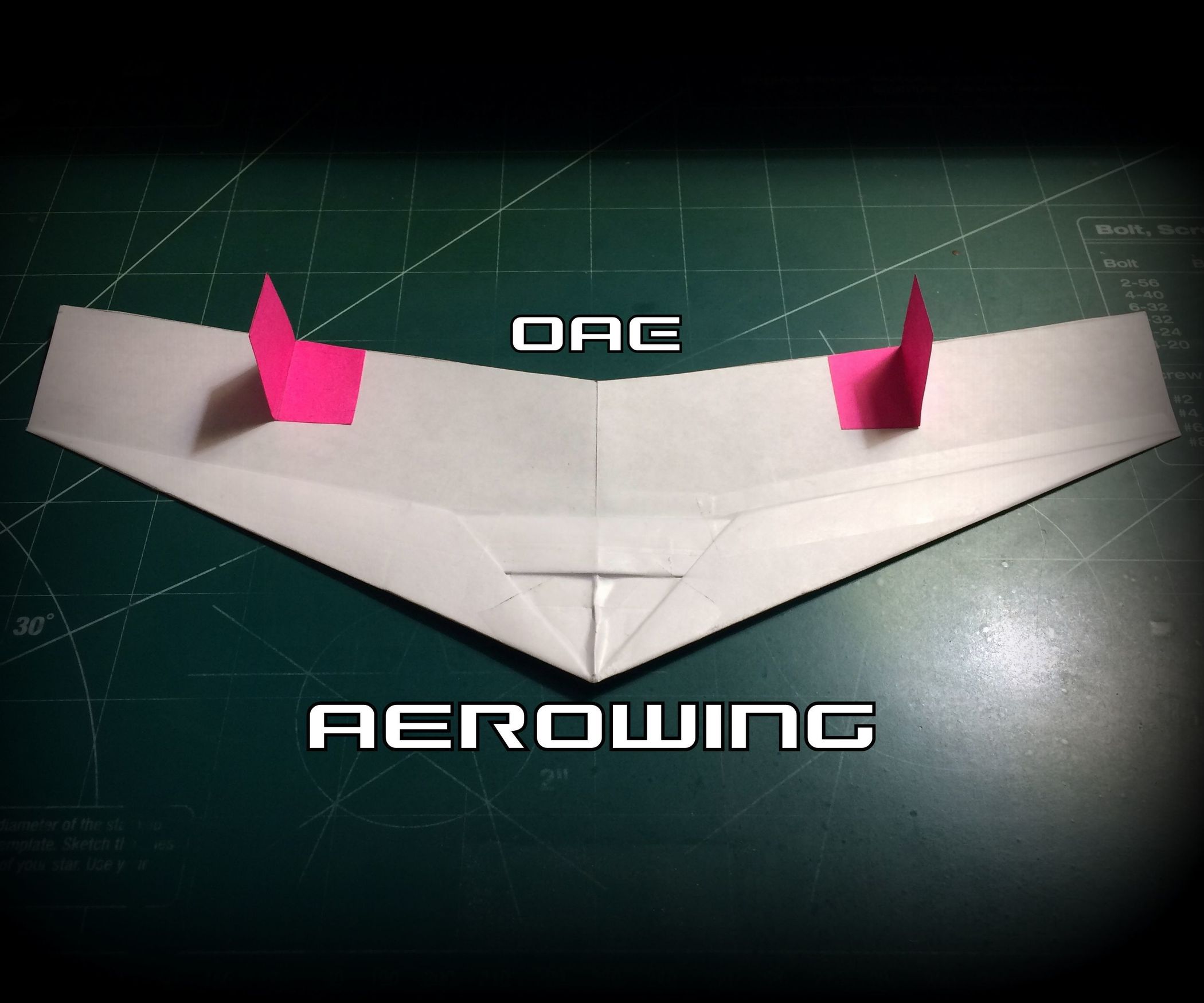 How to Make the Aerowing Paper Airplane : 9 Steps (with Pictures ...