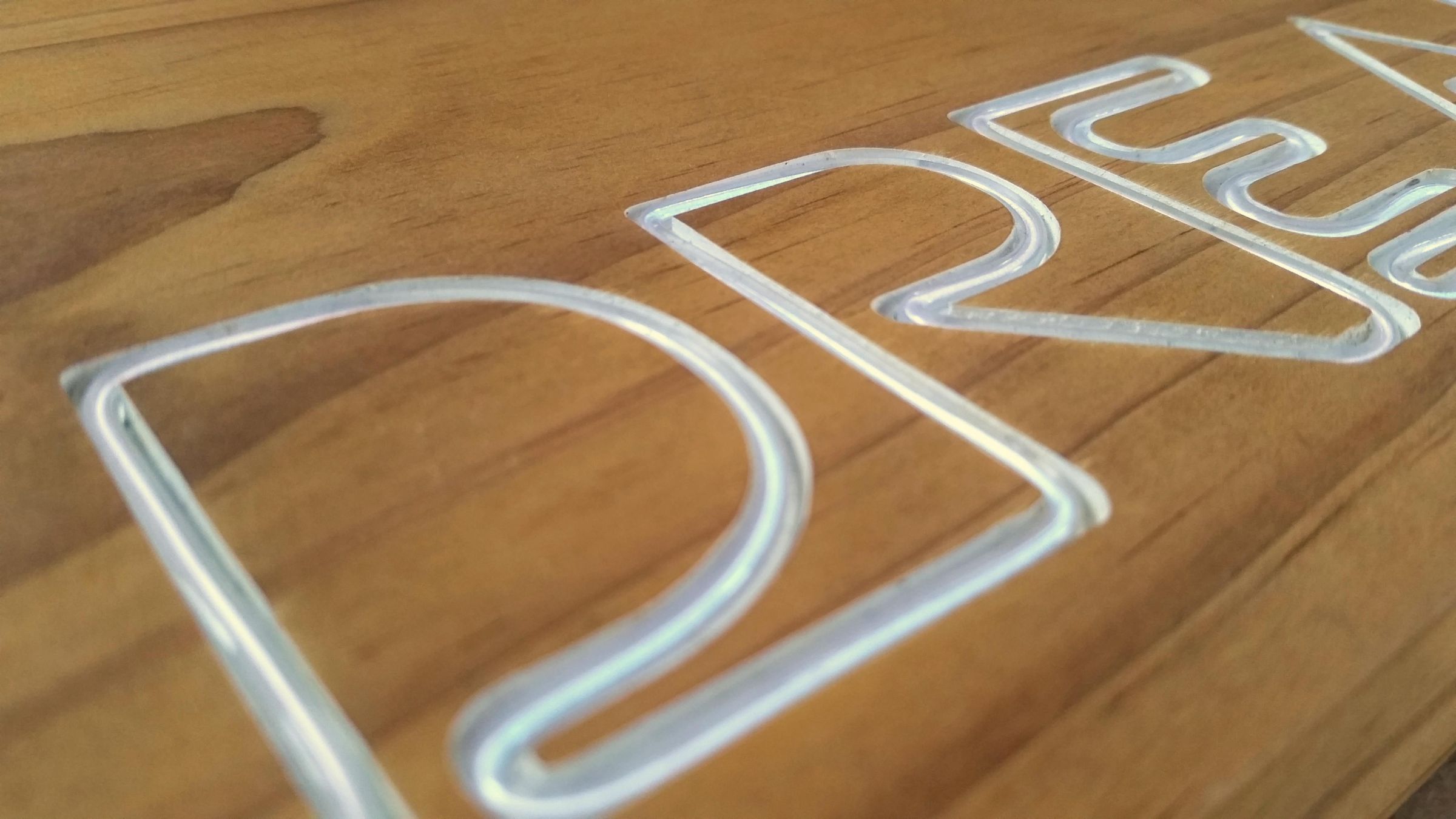 Quick & Easy Wood Backed Neon Signs Using EL Wire : 11 Steps (with ...
