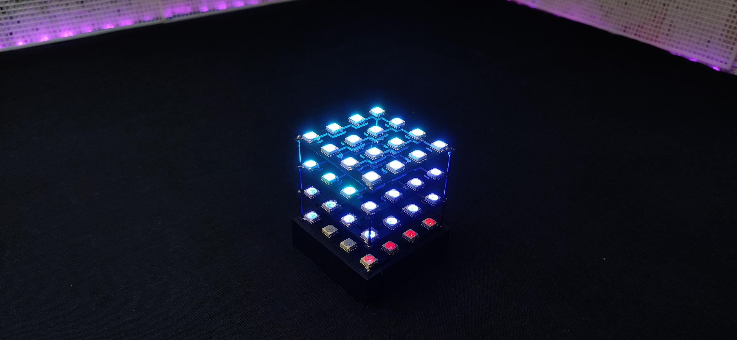 RGB LEDCUBE Using NEOPIXEL LEDs and PCB : 11 Steps - Instructables