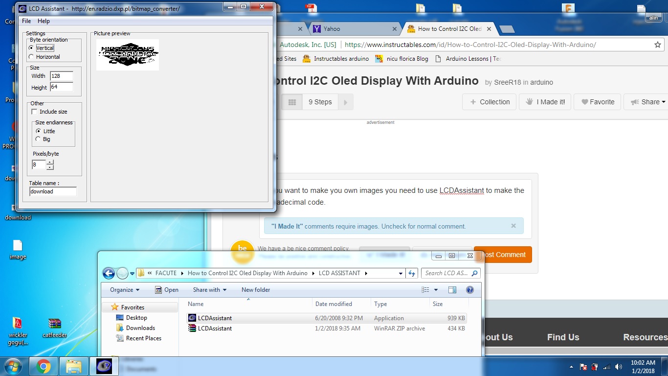 How to Control I2C Oled Display With Arduino : 9 Steps (with Pictures ...