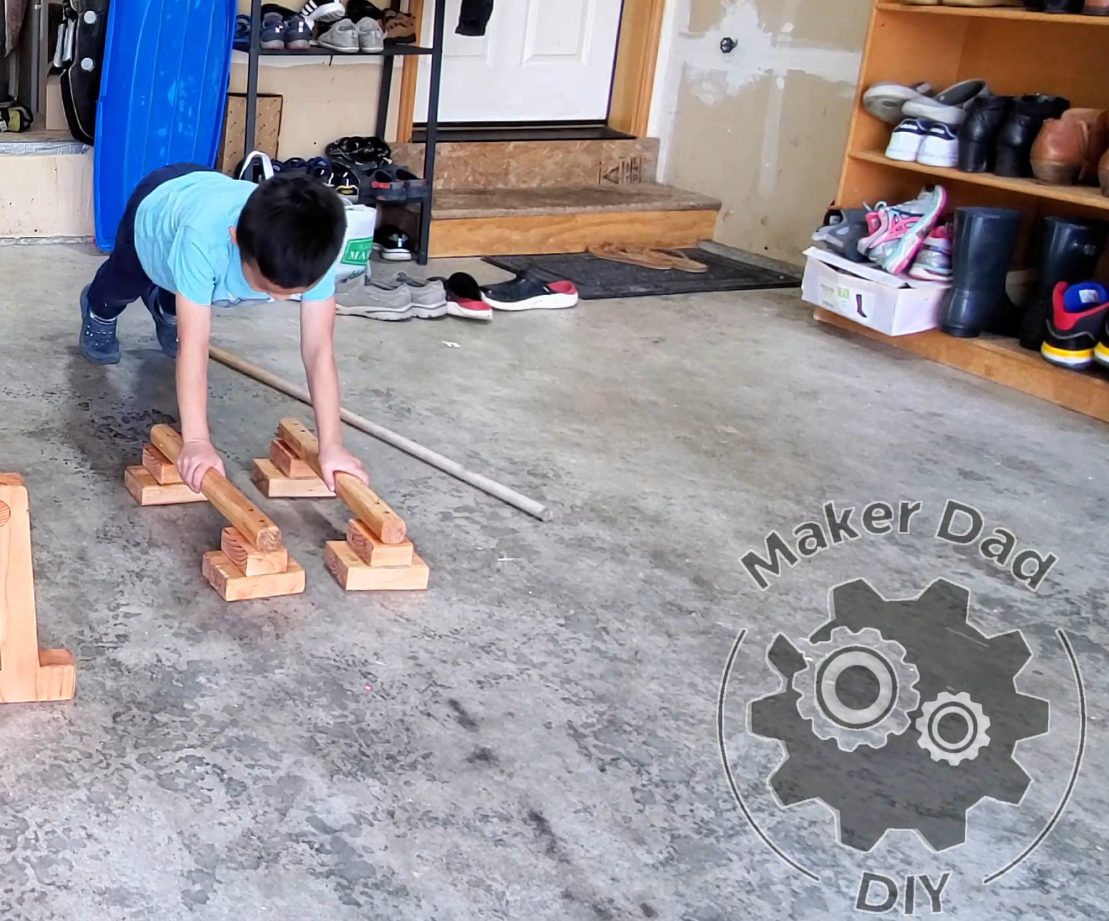 How to Make Calisthenics Wood Parallettes Bars (Push Up/Dip/L Sit ...