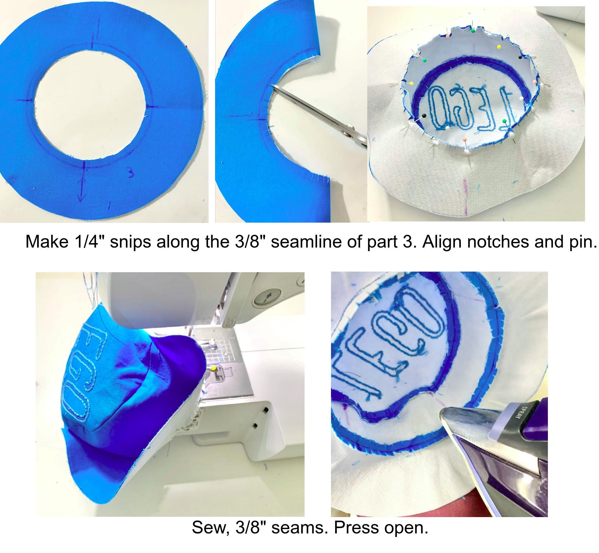 Cloth LEGO Brick Hat + Sewing Pattern. : 34 Steps (with Pictures ...