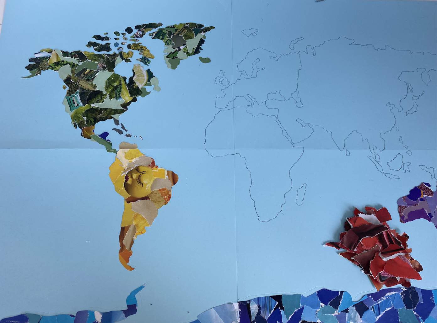 Recycled Magazine Map : 5 Steps (with Pictures) - Instructables