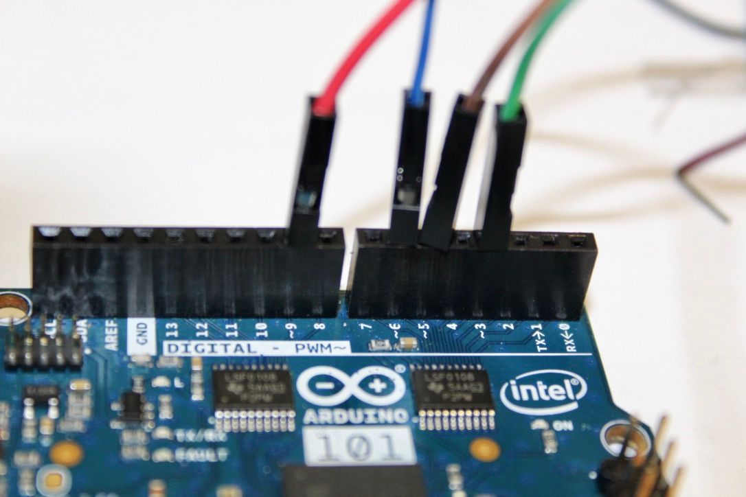 Control 2 Motors With the L293DNE Dual Motor Driver IC and Arduino 101 ...