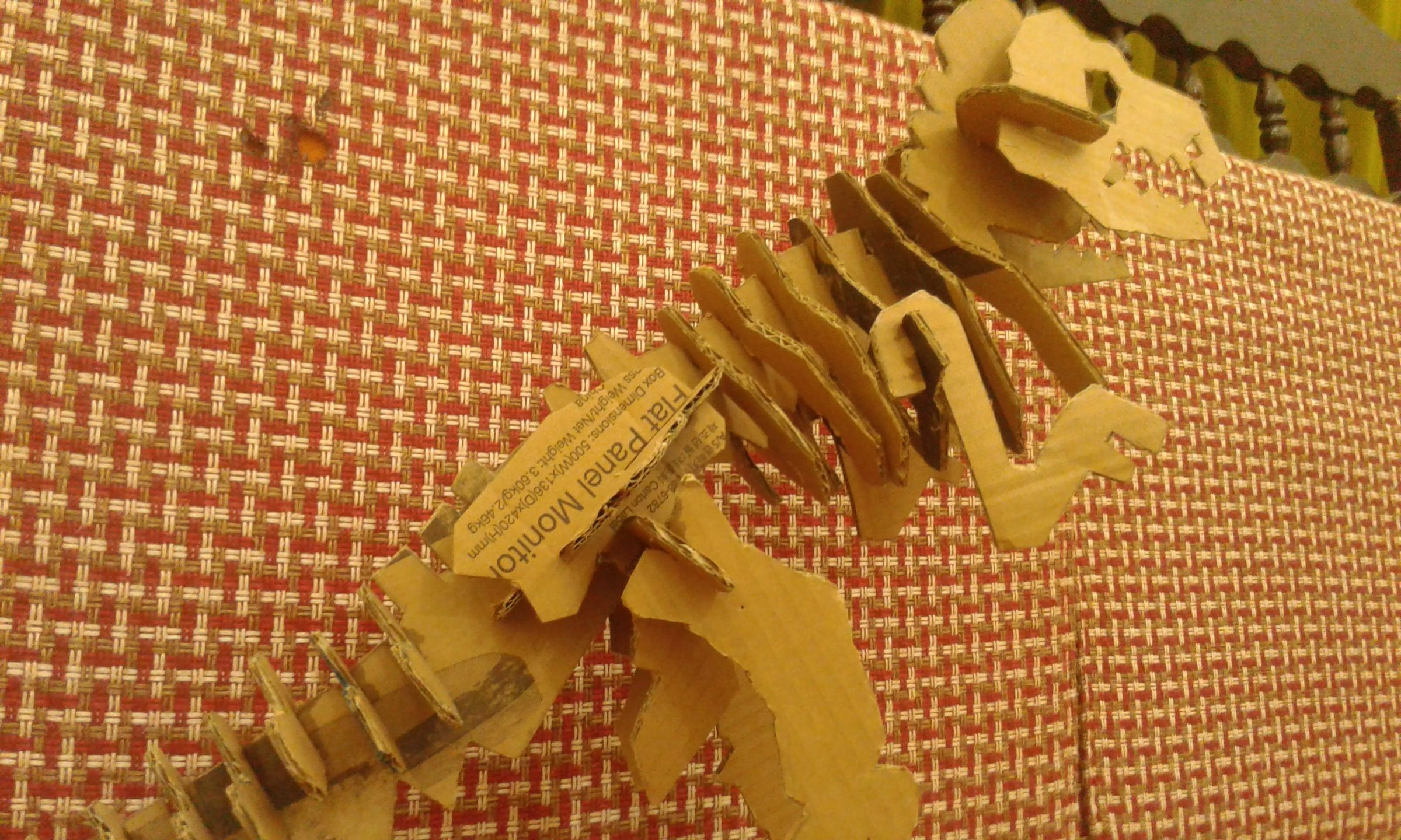 Cardboard TREX : 5 Steps - Instructables