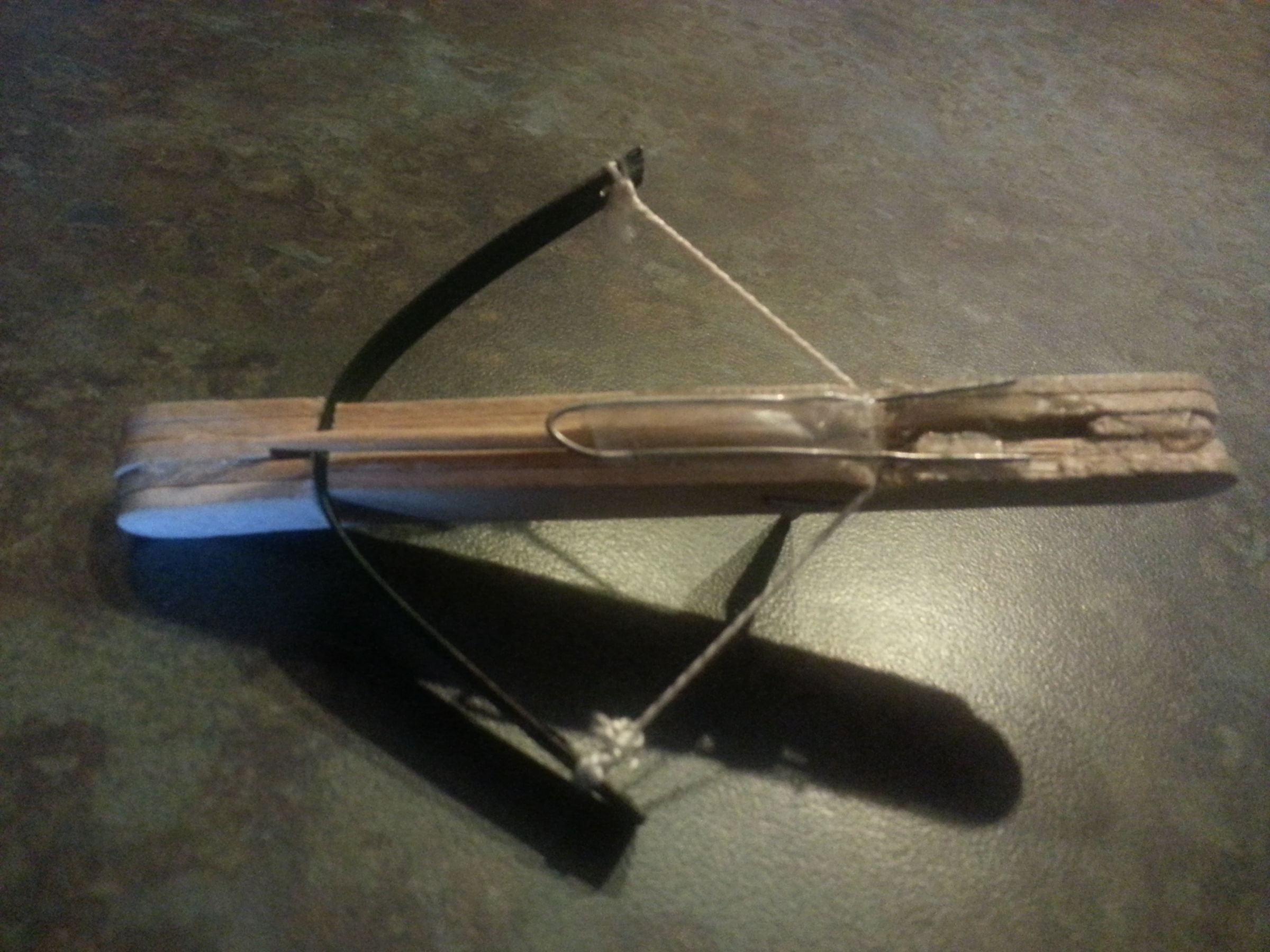 Mini Crossbow (Pocket Crossbow) : 7 Steps - Instructables