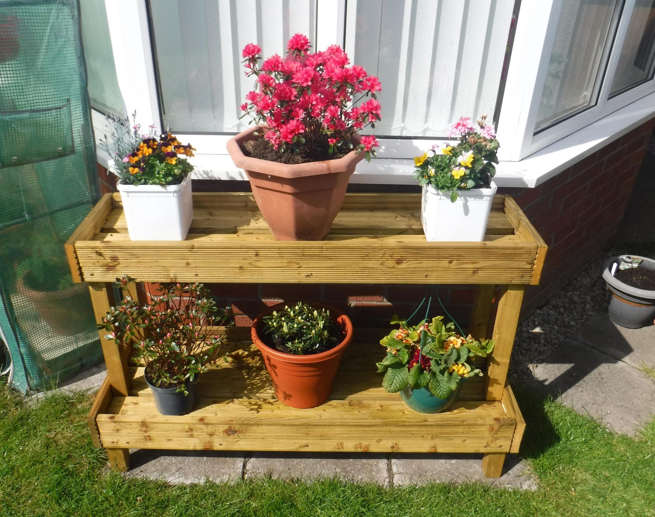 2-Tier Wooden Plant Stand : 13 Steps (with Pictures) - Instructables