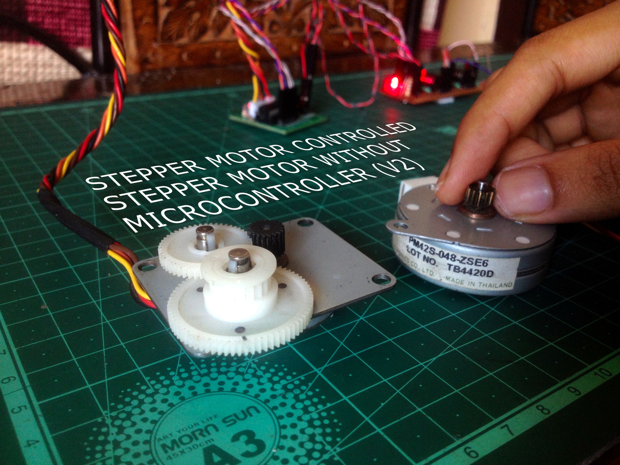 Stepper Motor Controlled Stepper Motor Without Microcontroller(V2) : 9 Steps (with Pictures ...