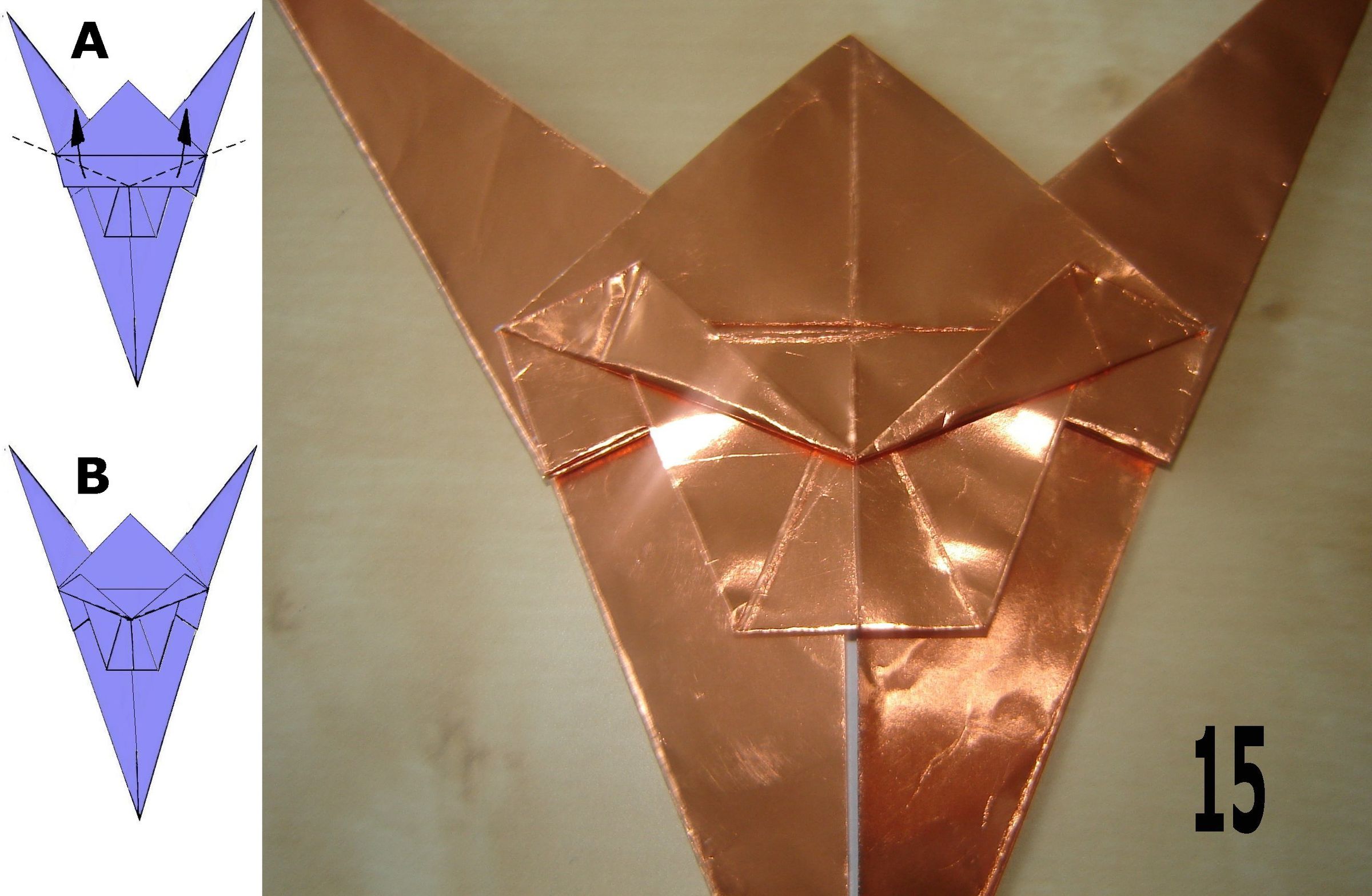 Origami Devil Mask : 8 Steps - Instructables