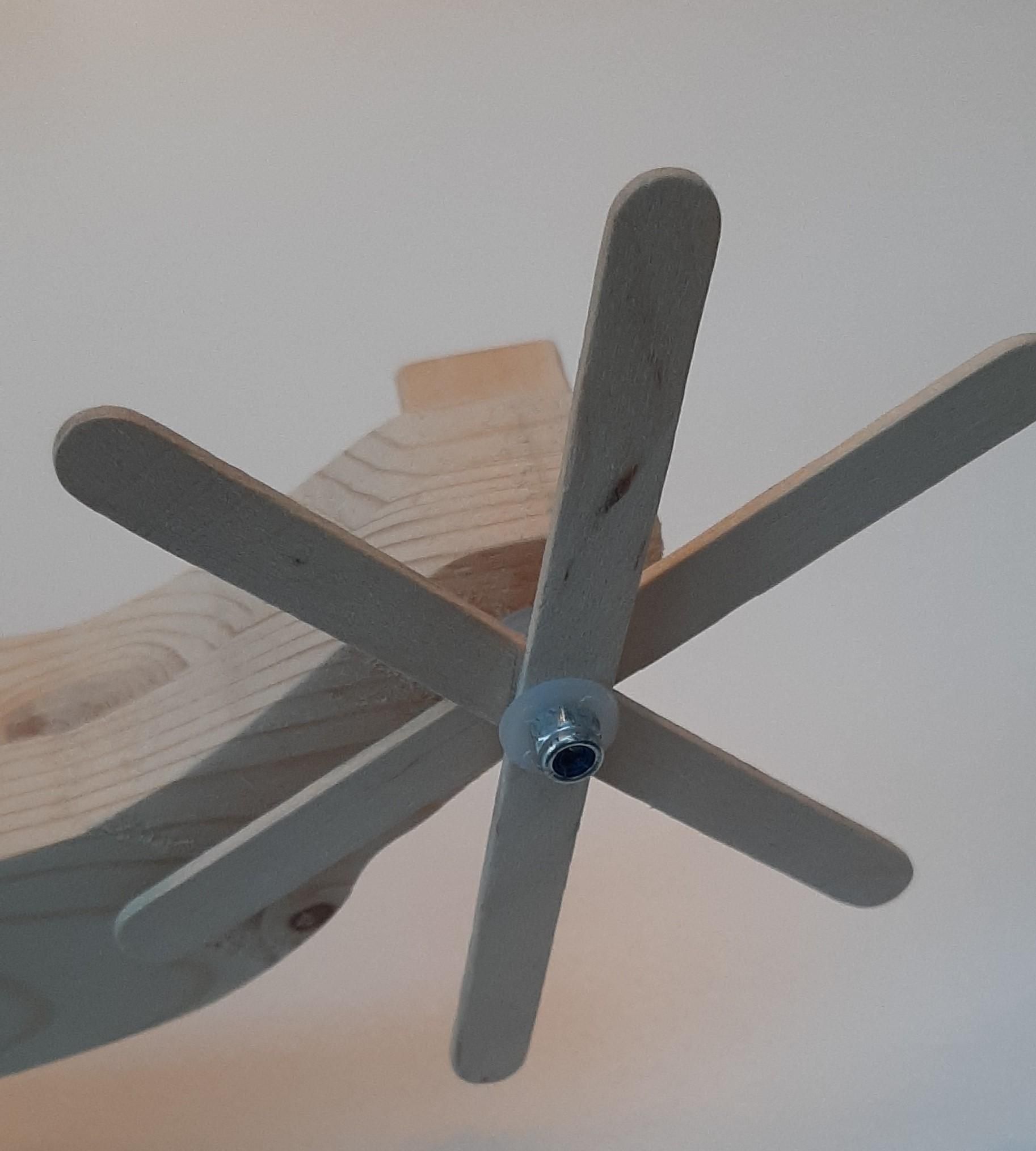 Wooden Helicopter : 6 Steps - Instructables