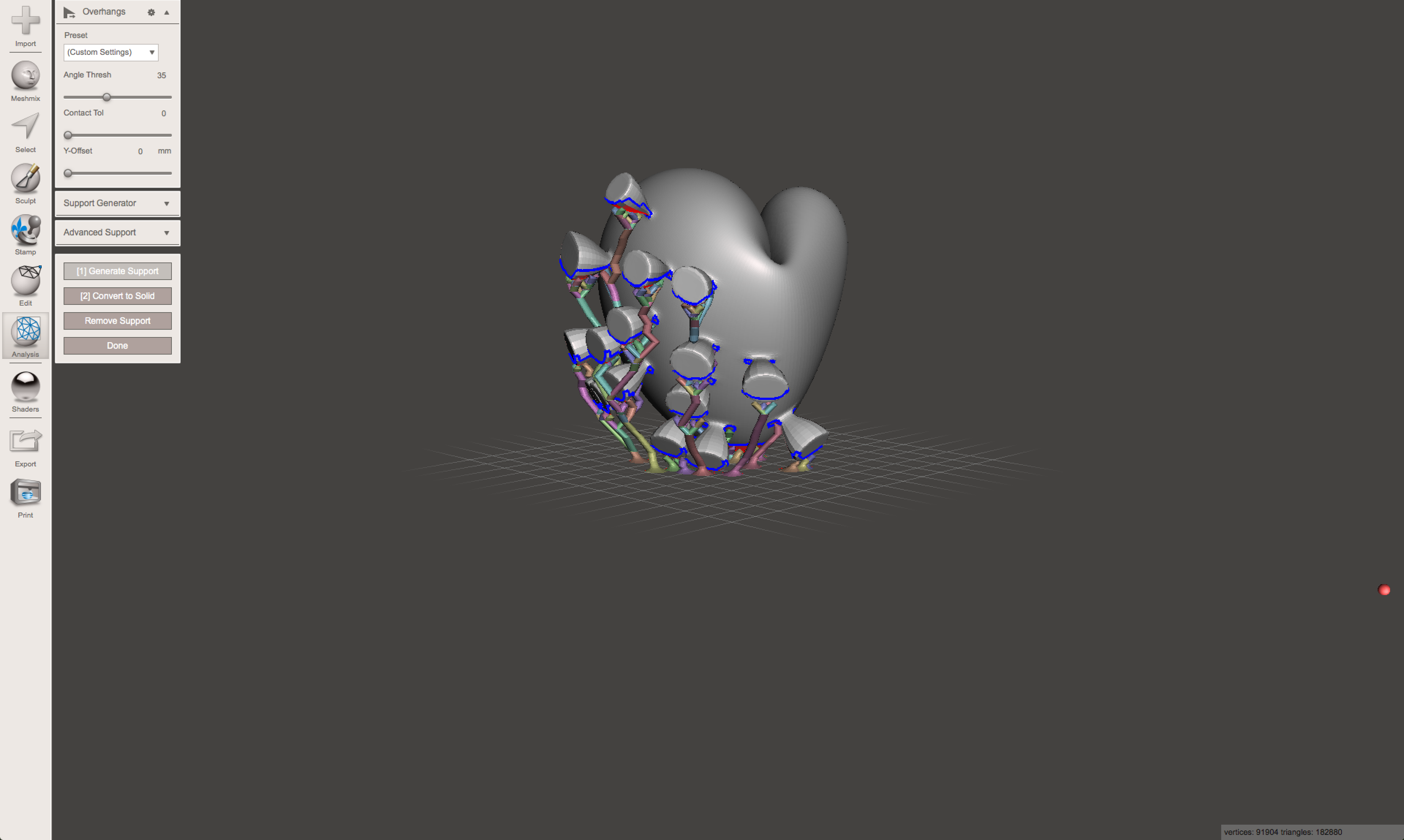 3D Print Complex Overhangs With Meshmixer : 4 Steps - Instructables