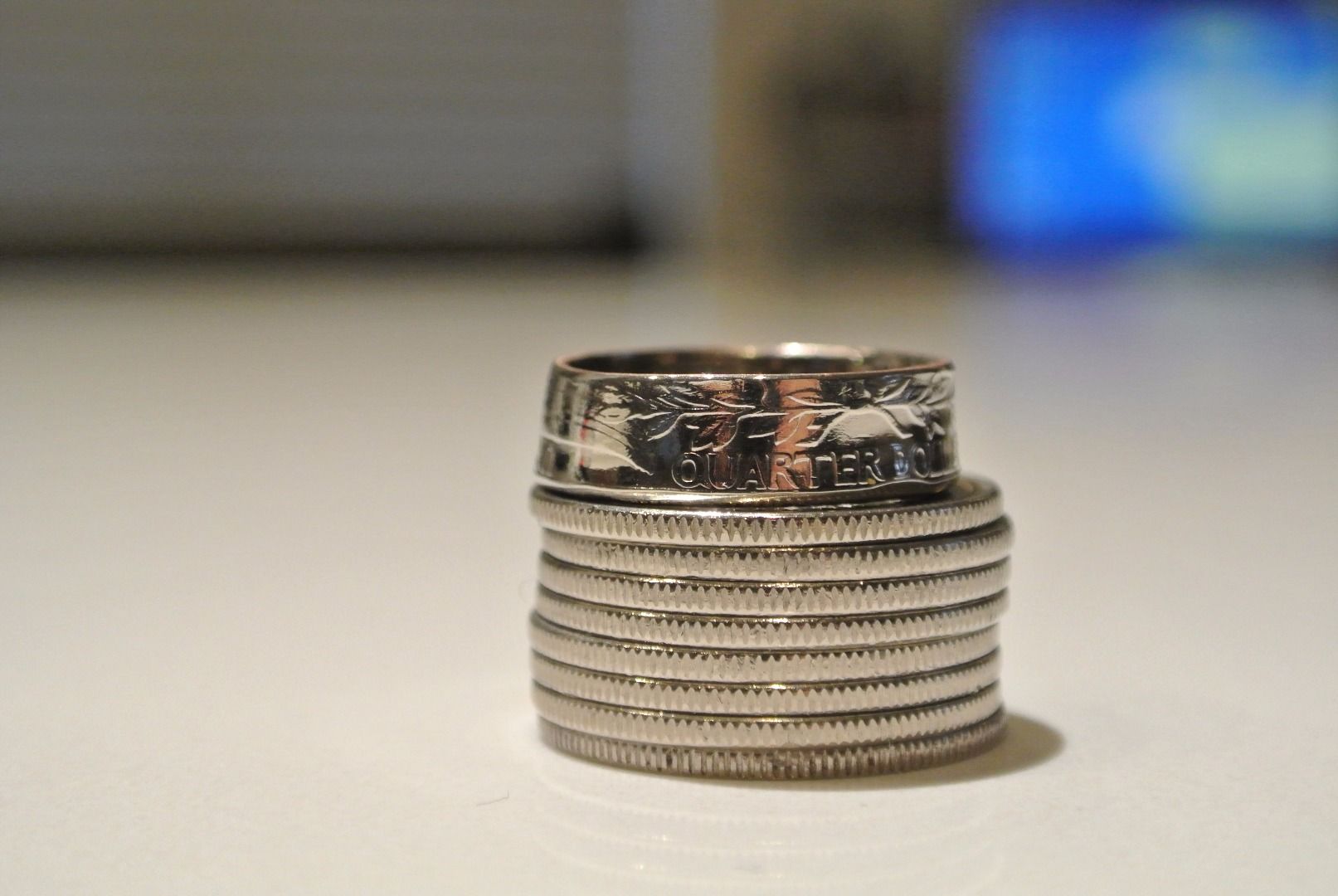 How to Make a Coin Ring From a Quarter : 8 Steps (with Pictures ...