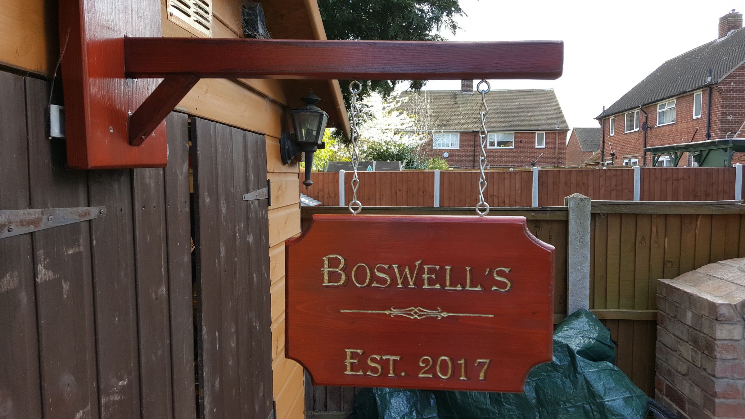 Hand Carved Hanging Bar Sign : 5 Steps (with Pictures) - Instructables