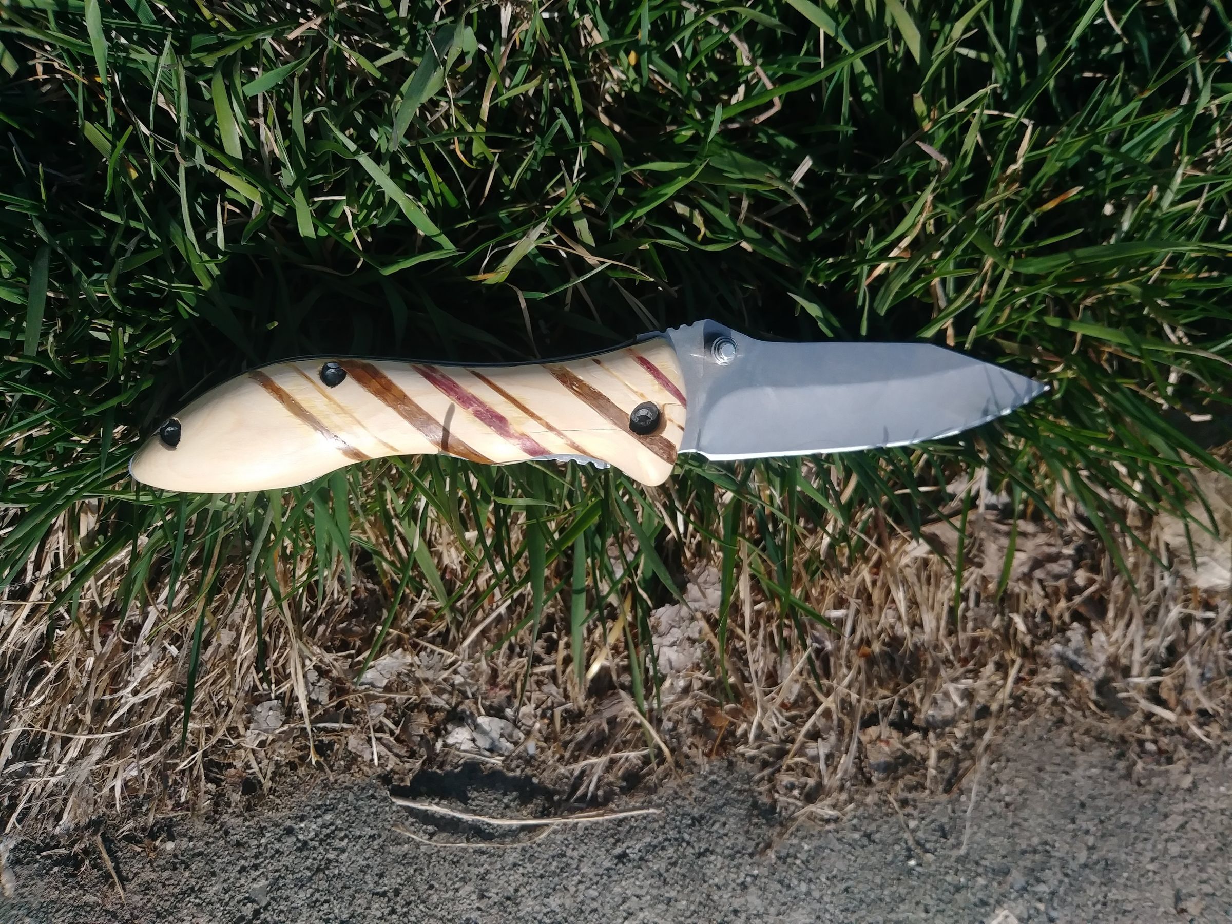 Wood Pocket Knife Handle : 7 Steps - Instructables