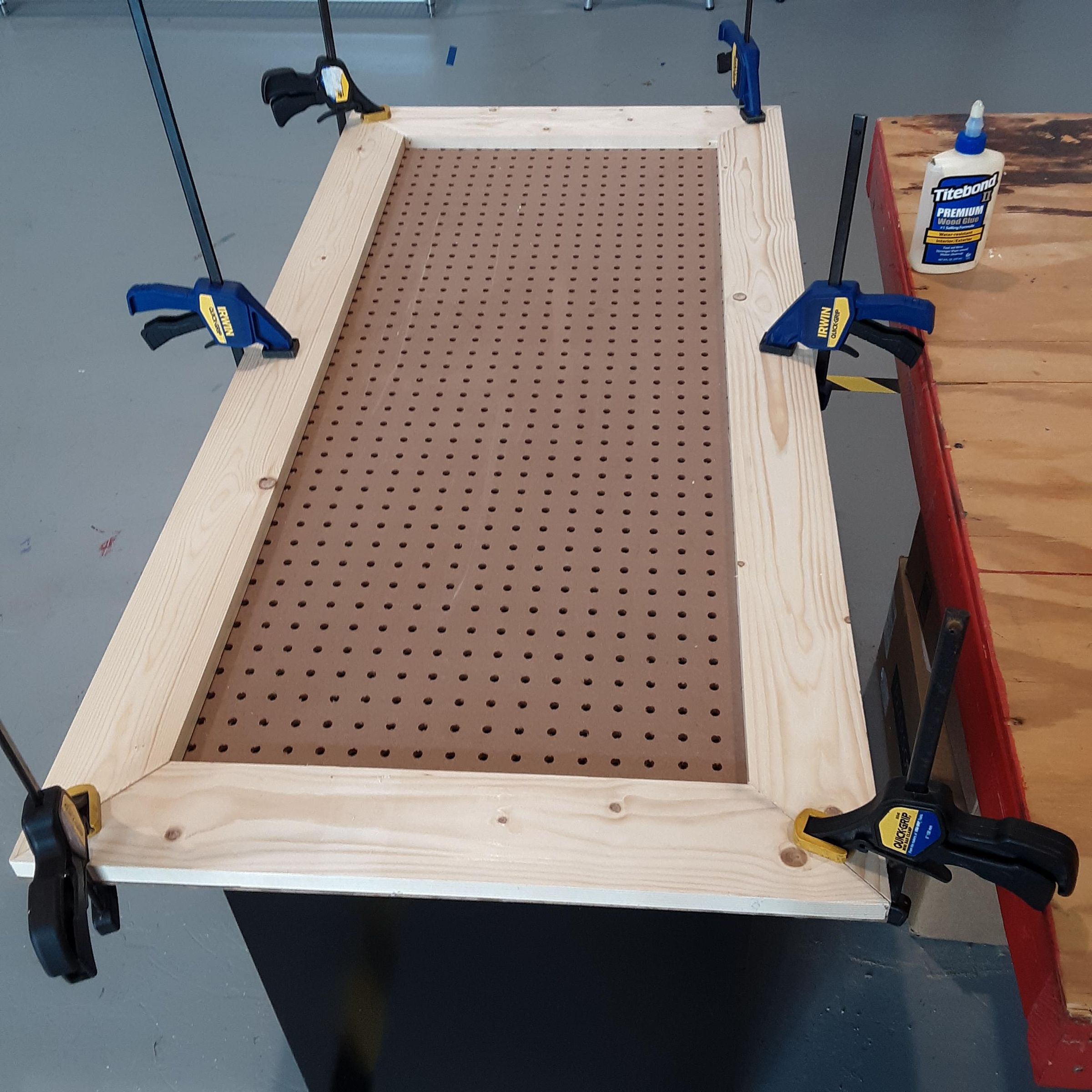 How to Build a Pegboard Wall Organizer : 5 Steps (with Pictures ...