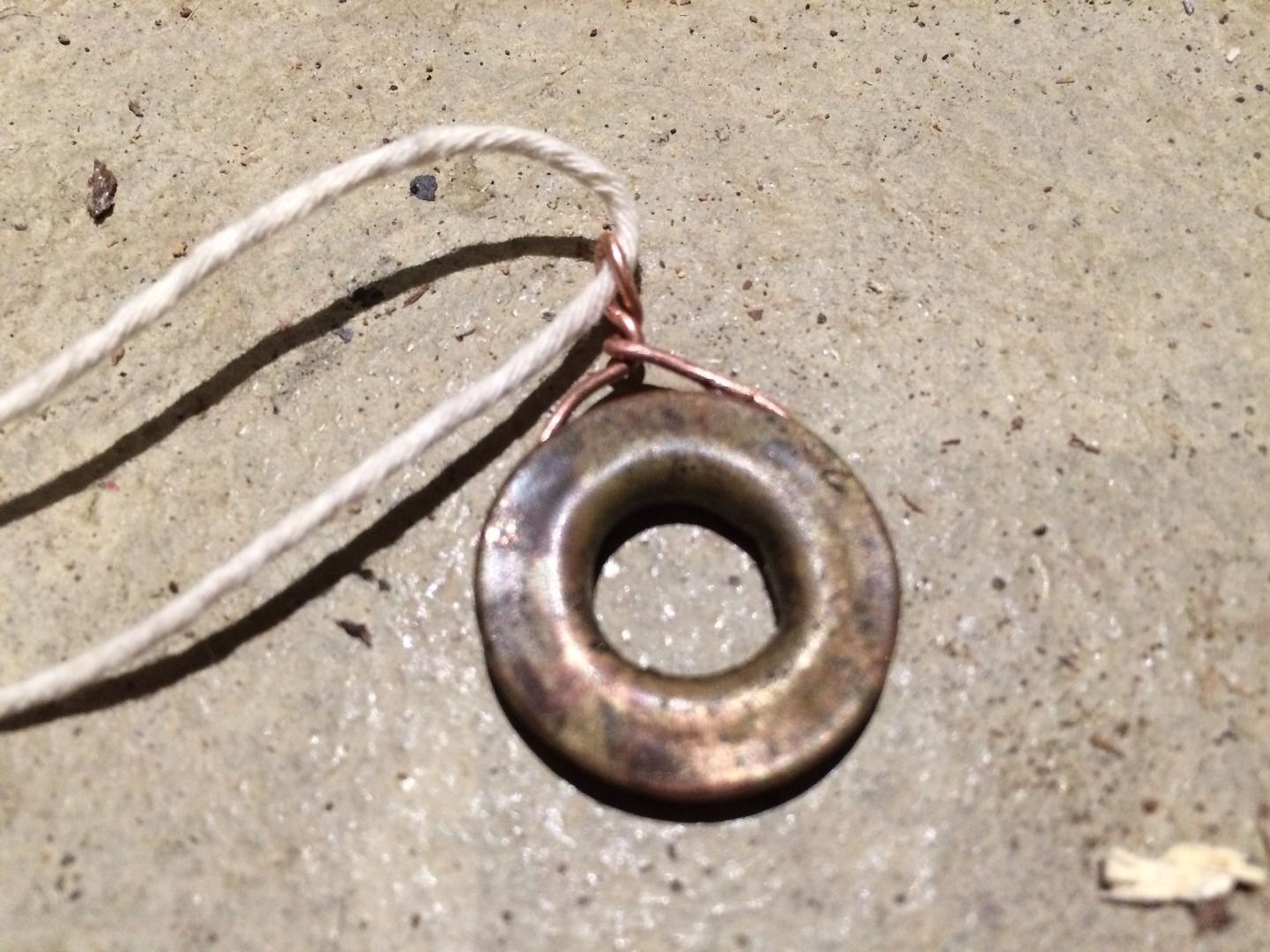 Patriotic Flag Grommet Necklace : 5 Steps (with Pictures) - Instructables