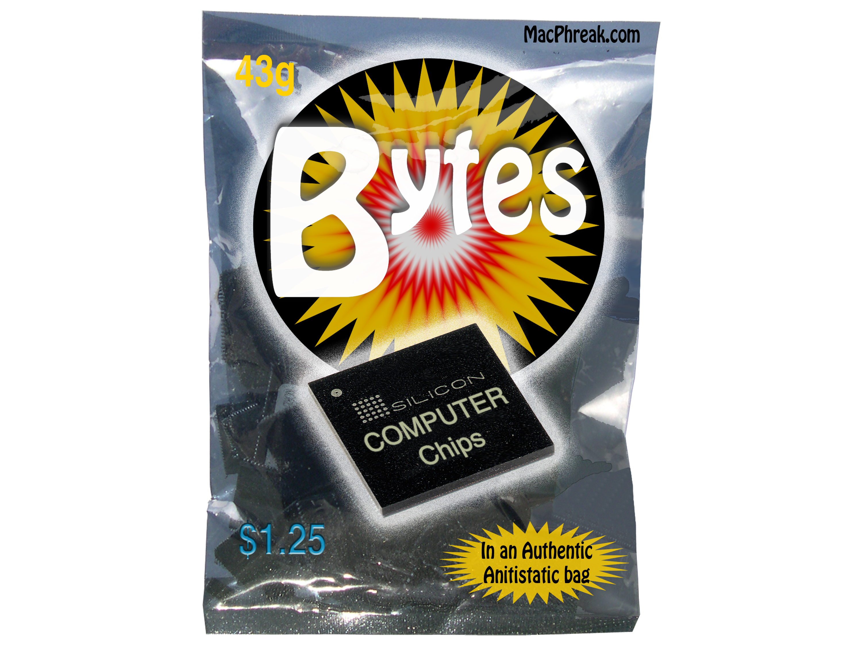 Computer Chips (joke Bag) : 4 Steps - Instructables