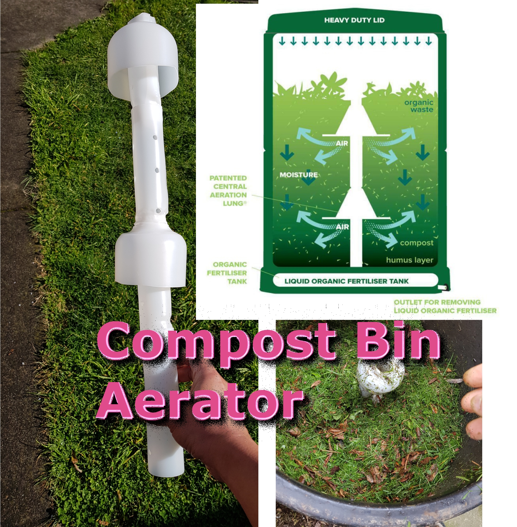 Self-Airing Compost Aerator Lung : 5 Steps (with Pictures) - Instructables