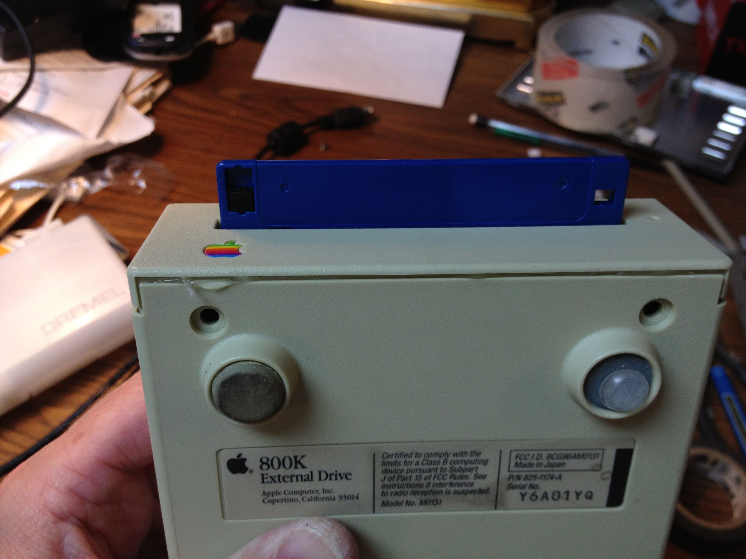 Retro Apple Disk Drive As HDD Enclosure : 18 Steps (with Pictures ...
