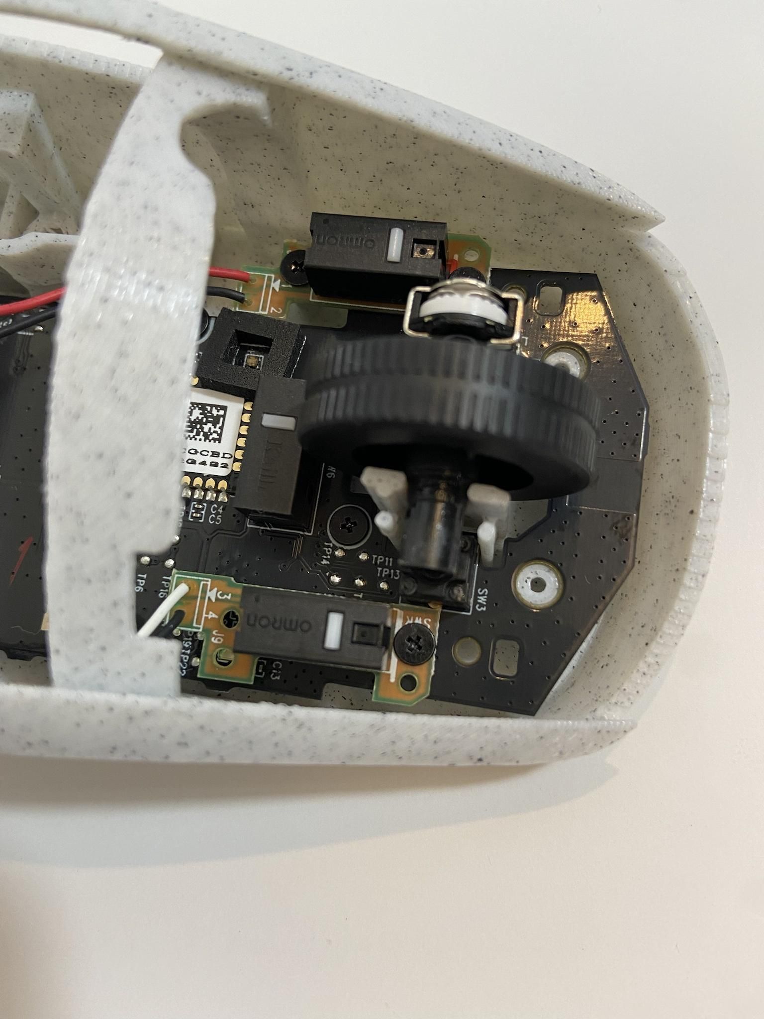 ZS-J1, 3D Printed Asymmetric Wireless Claw Biased Mouse Guide ...