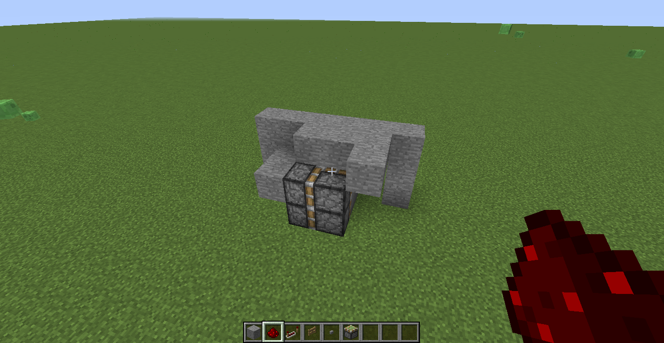 Easy, COMPLETELY Hidden Minecraft Piston Door : 4 Steps - Instructables