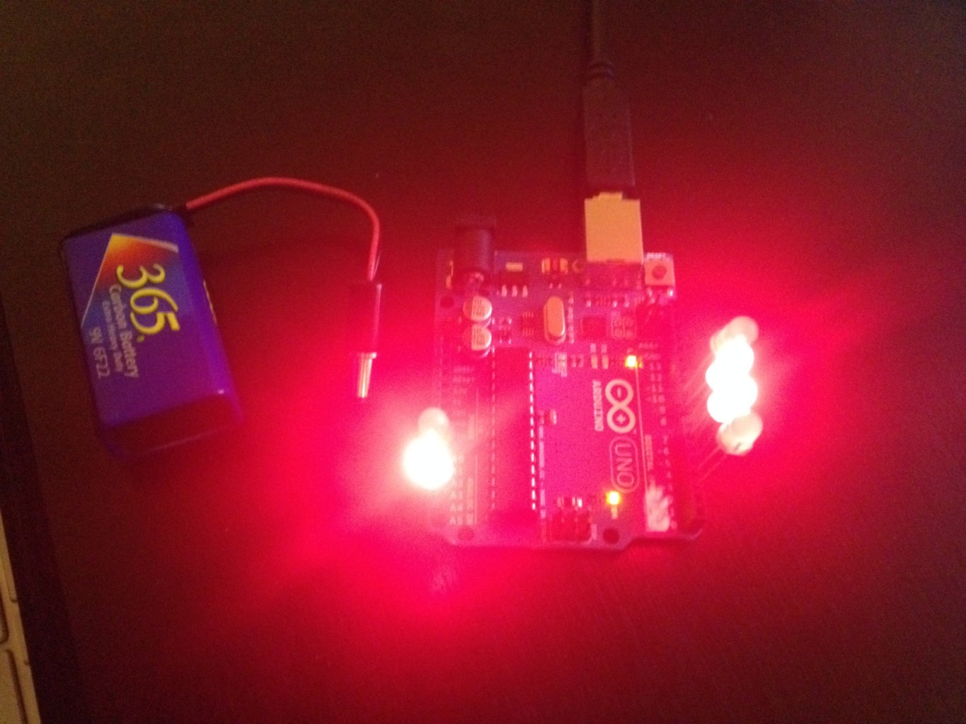 Simple Binary Count Down To Christmas 6 Steps Instructables