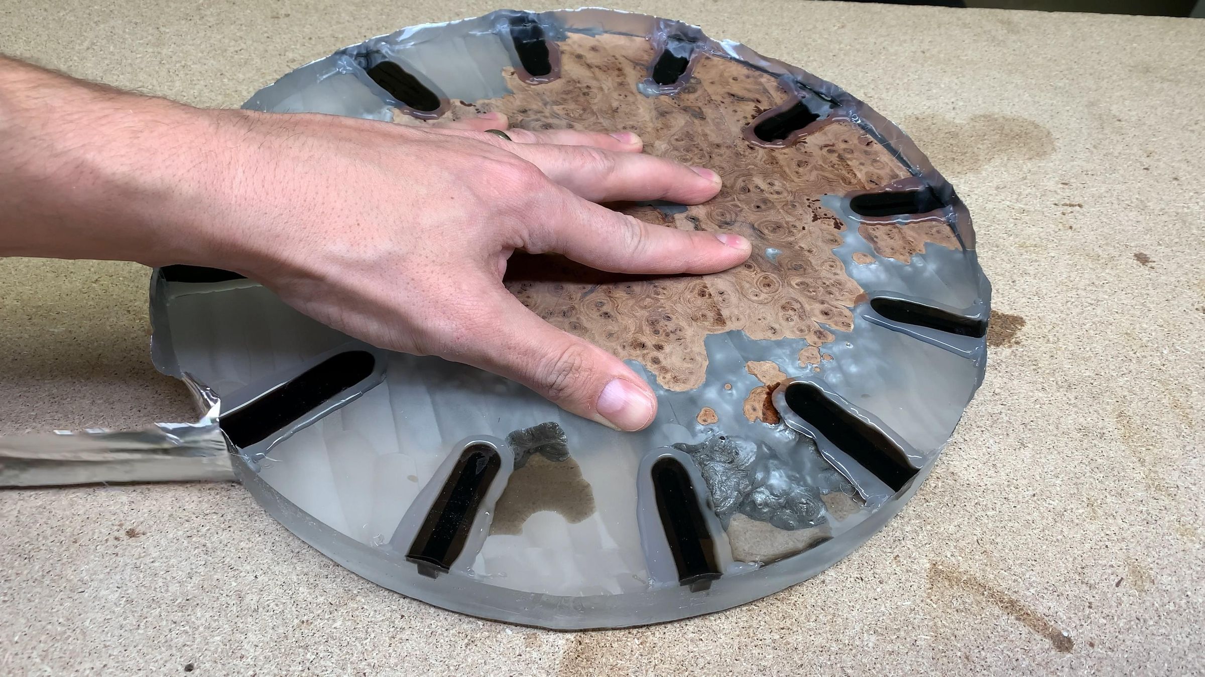 Frosted Epoxy Resin Clock : 20 Steps (with Pictures) - Instructables