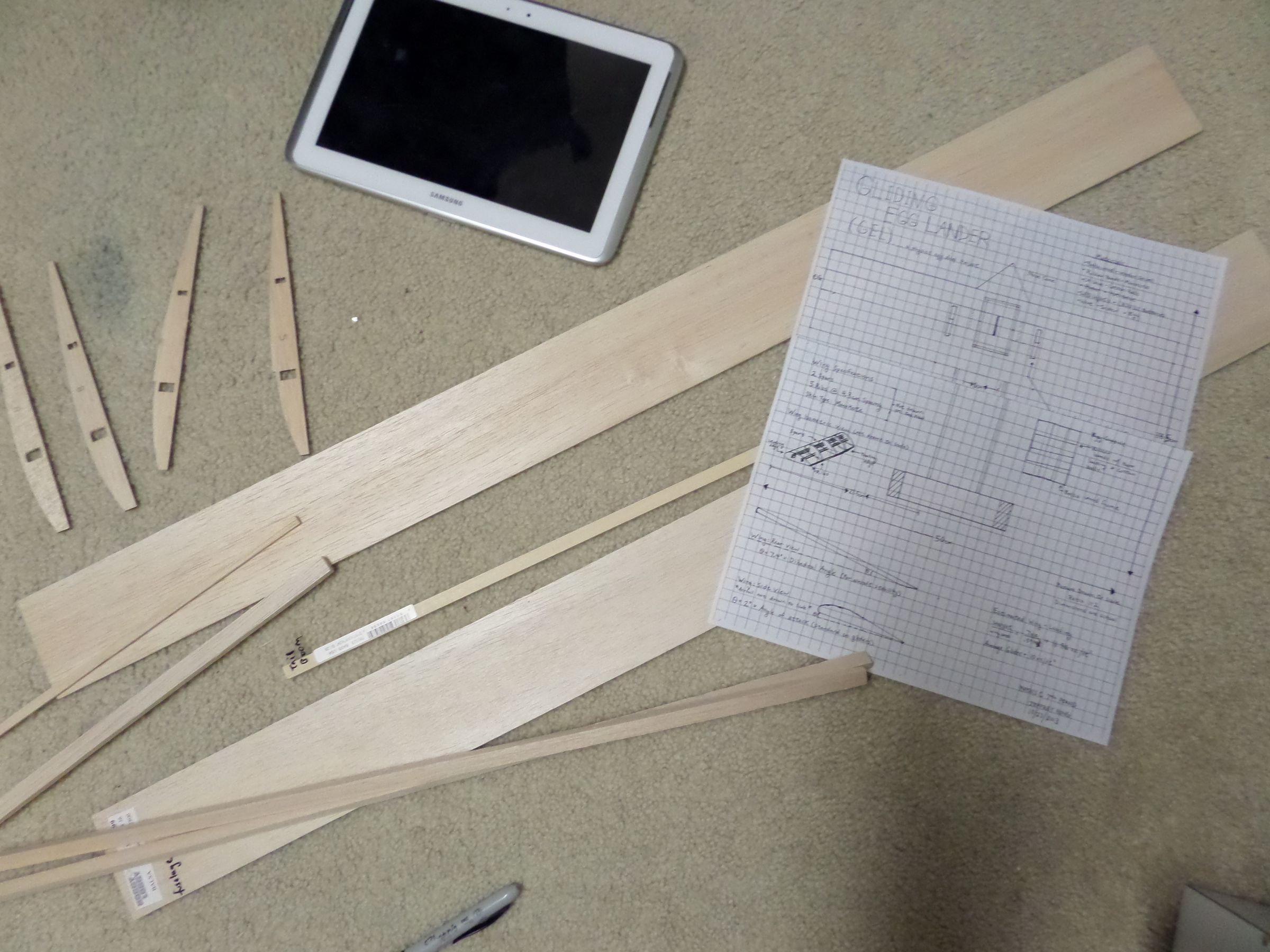 Gliding Egg Lander (Balsa Wood Plane) : 7 Steps - Instructables