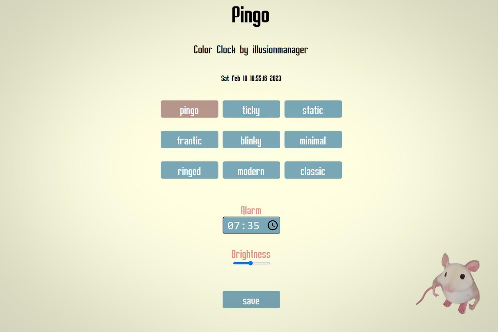 Pingo, the Secret Color Clock by Illusionmanager : 8 Steps (with ...