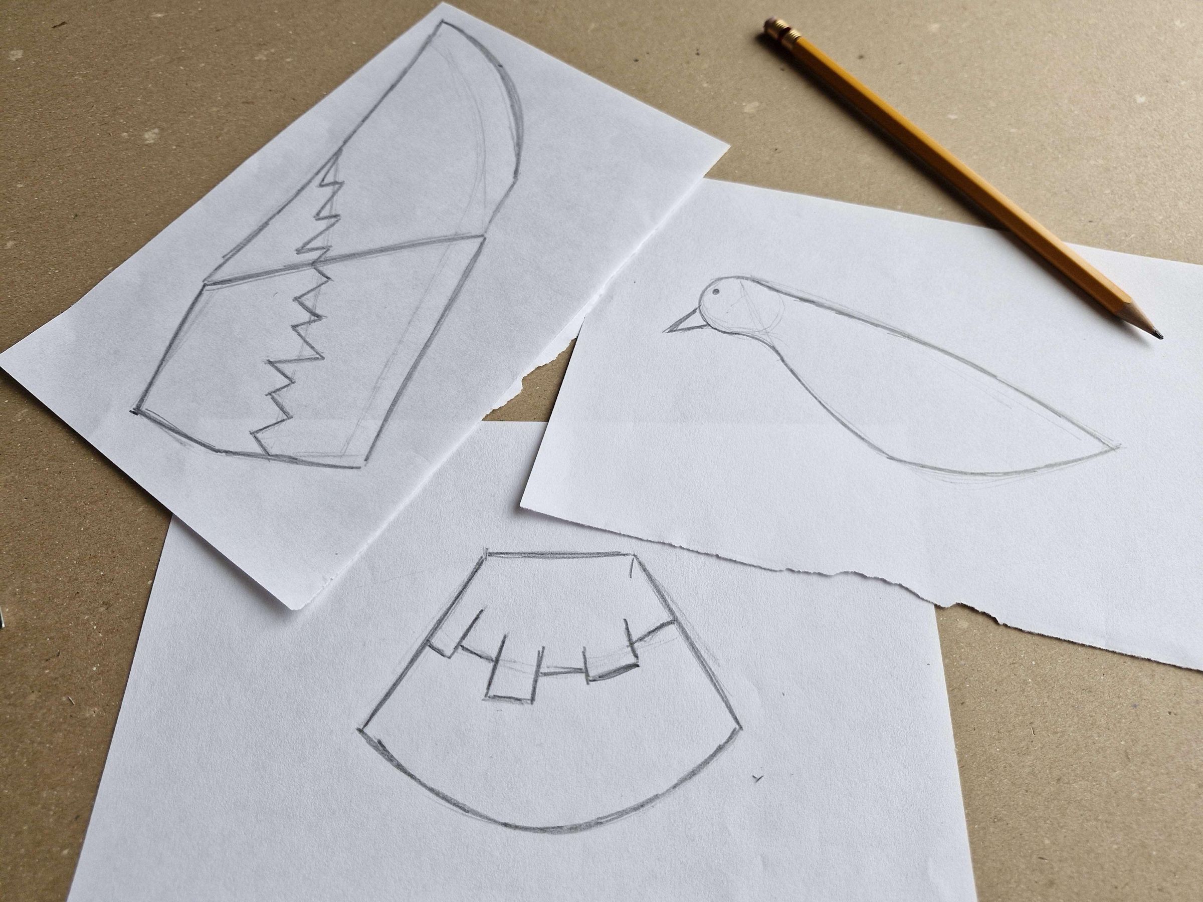 Crafting a Moving Bird Sculpture From Wooden Sticks and Balsa Wood : 23 ...