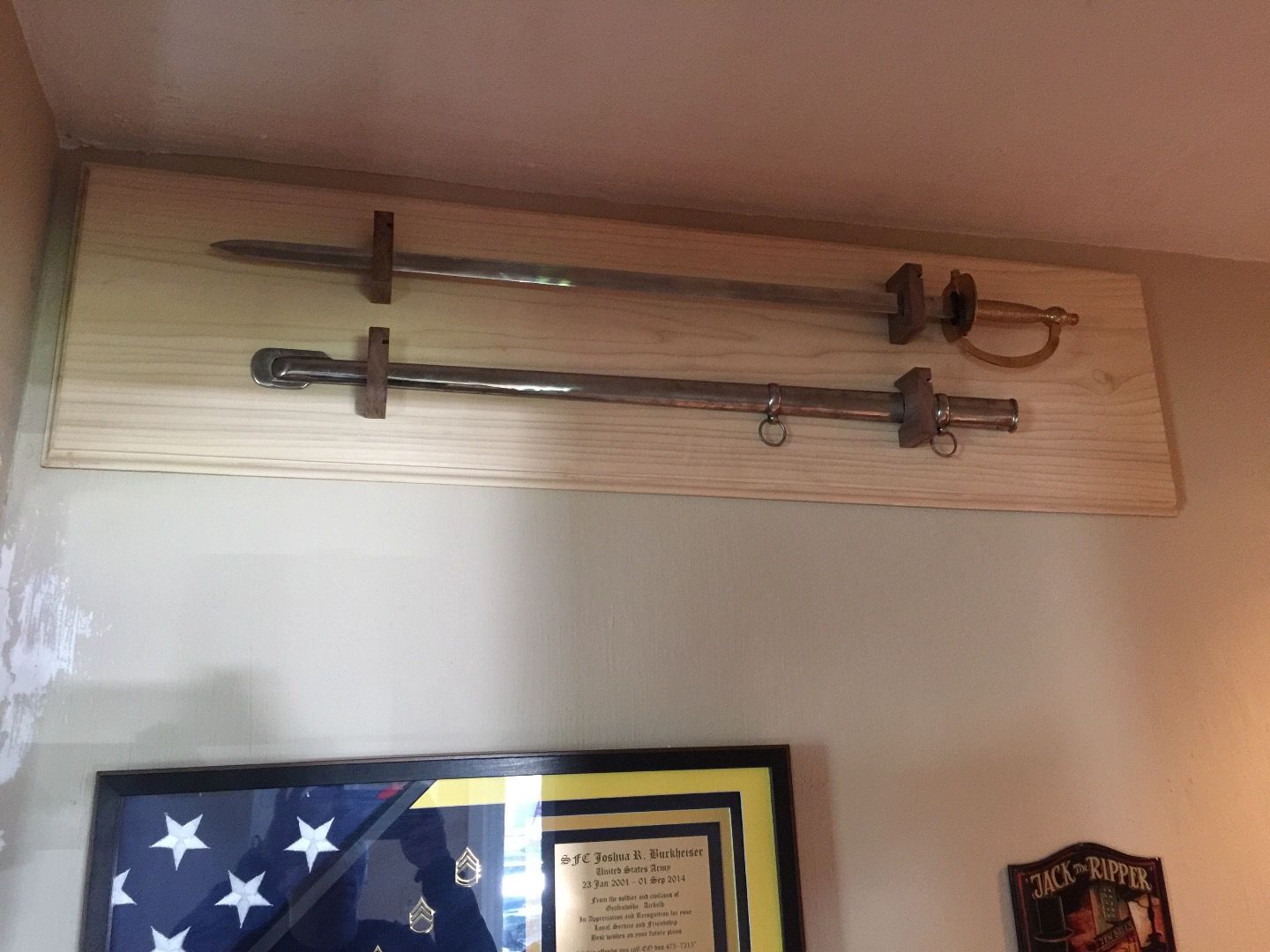 Hangable Sword Display : 3 Steps - Instructables