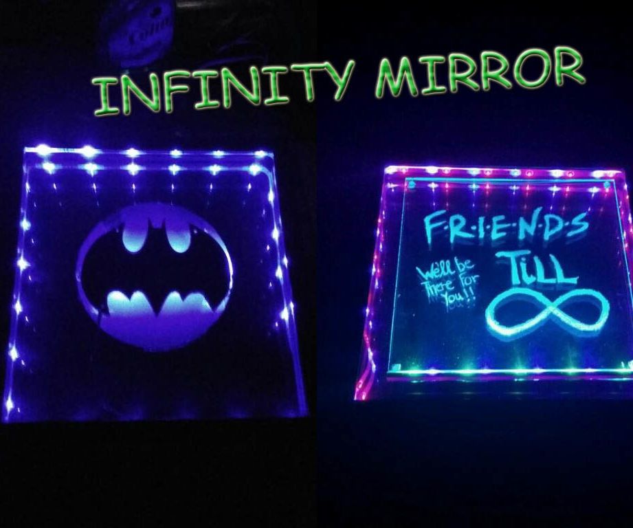 Batman and F.R.I.E.N.D.S Infinity Mirror : 8 Steps (with Pictures ...