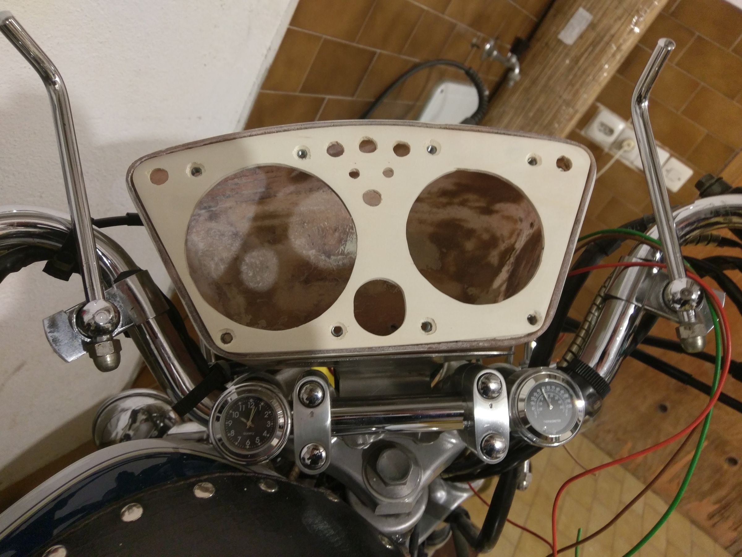 Custom Chopper Dashboard : 8 Steps (with Pictures) - Instructables