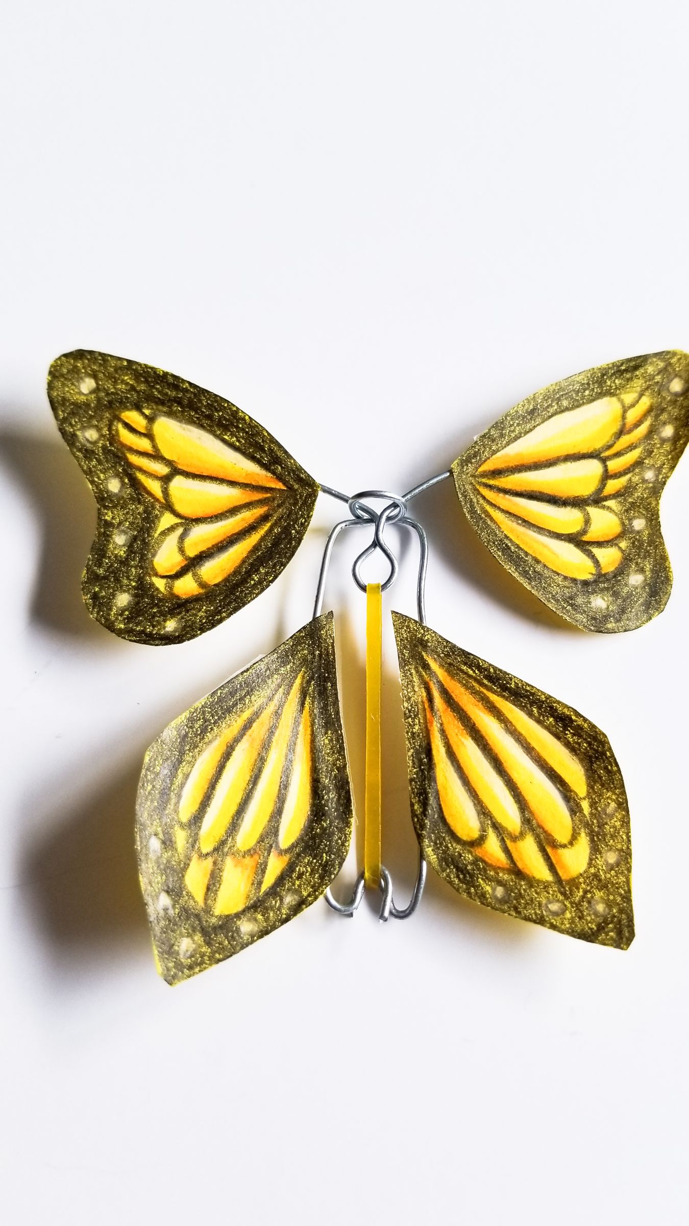 Wind-Up Paper ButterFLY : 10 Steps (with Pictures) - Instructables