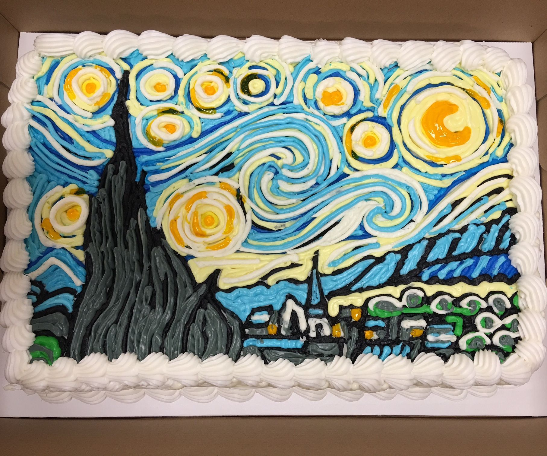 Starry Night Cake : 9 Steps (with Pictures) - Instructables