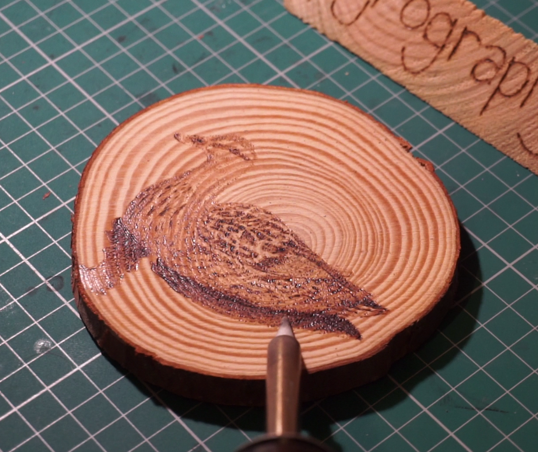 Pyrography Coasters Using a Soldering Iron : 7 Steps (with Pictures ...