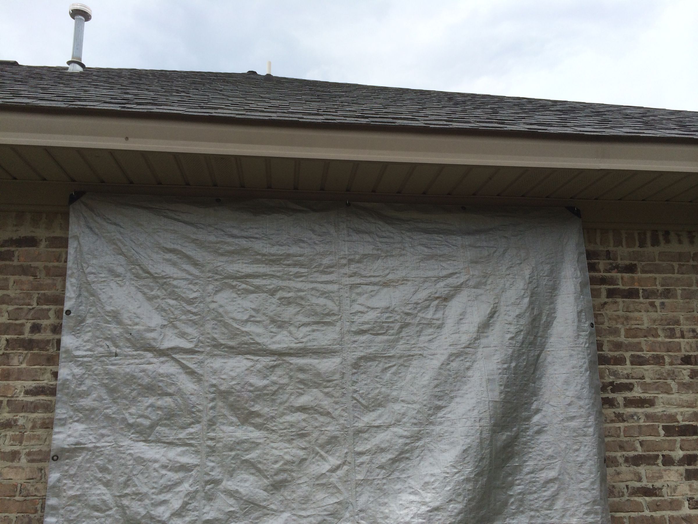 Tarp and PVC Canopy Lean-to Workspace : 12 Steps - Instructables