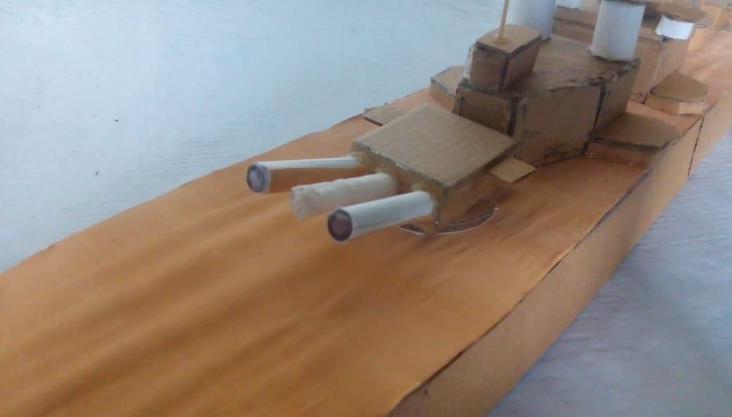 Cardboard Model Battleship:HMS Prince of Wales : 19 Steps - Instructables