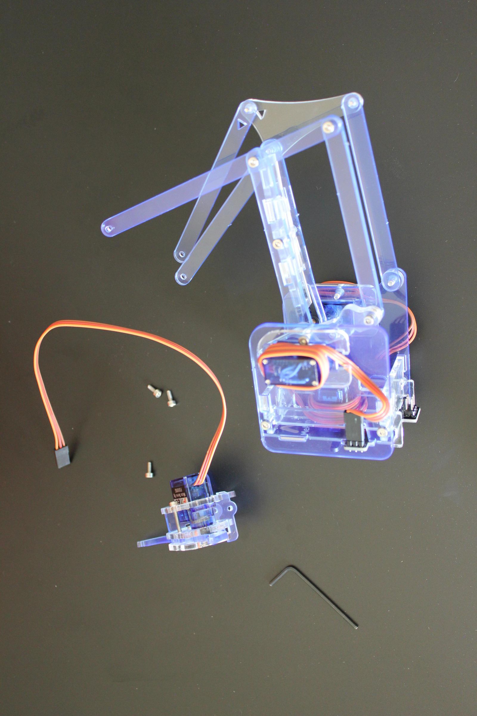 Pocket Sized Robot Arm - MeArm V3.0 - Small, Hackable, Open Source : 18 ...