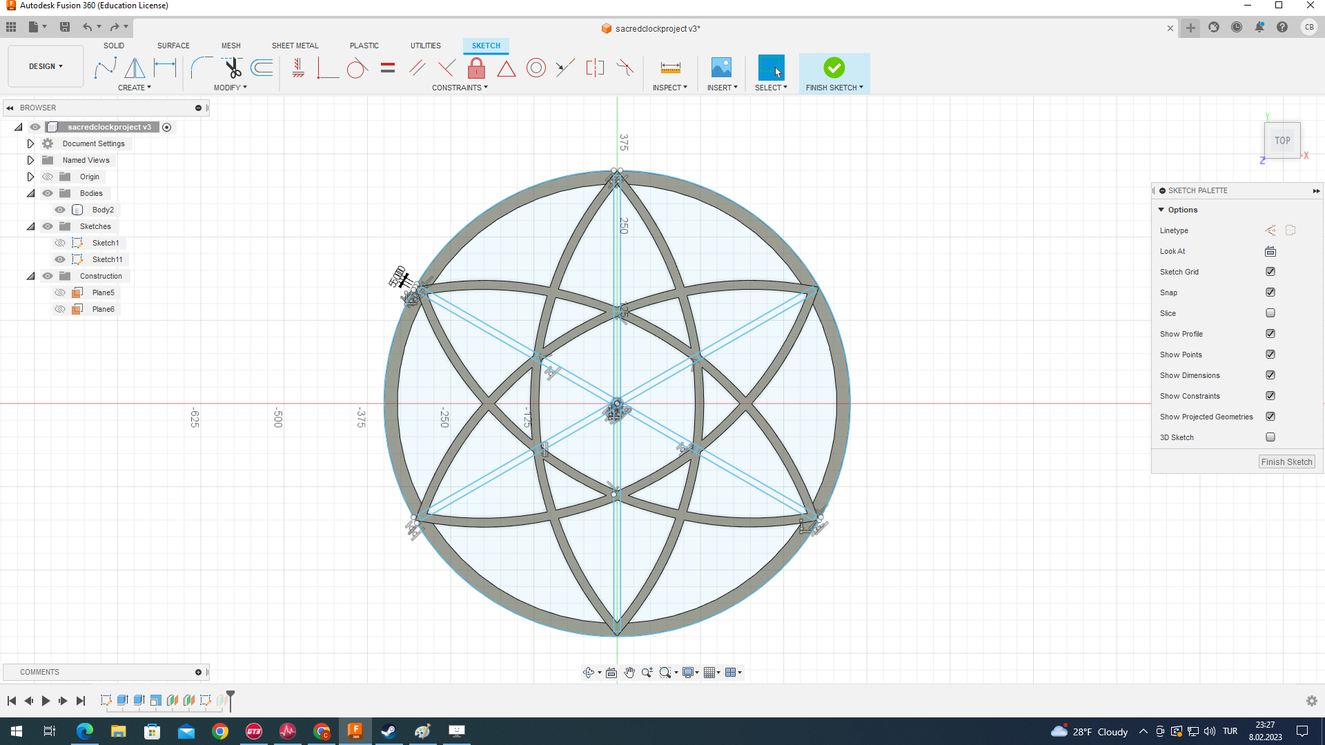 Sacred Geometry Clock: Full Instructions for Other Geometries!! : 9 Steps (with Pictures ...