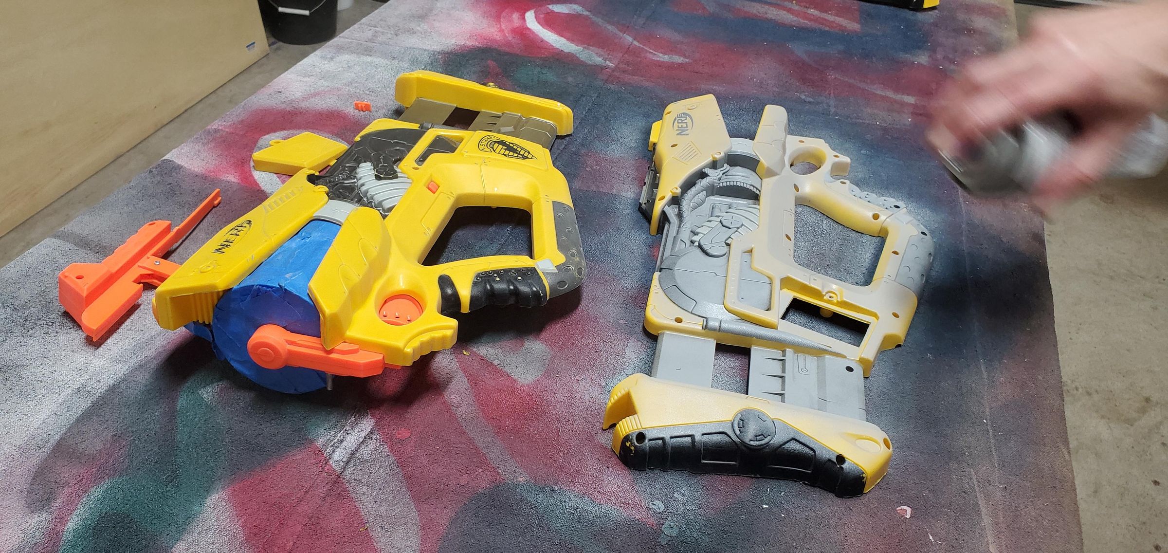 Nerf Gun - "Chrome" Spray Painting : 10 Steps - Instructables