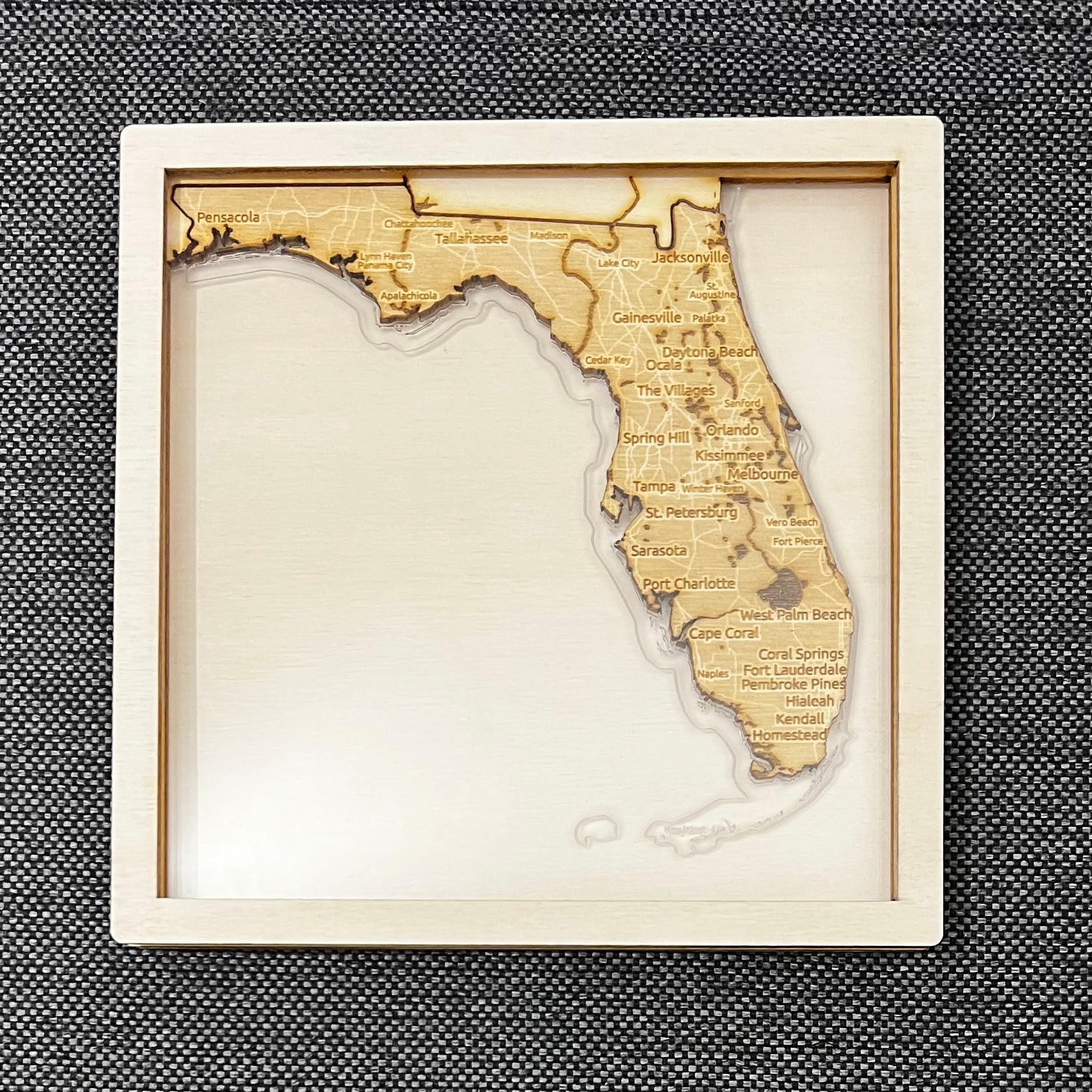 Laser Cut 3D Map of a State : 3 Steps (with Pictures) - Instructables