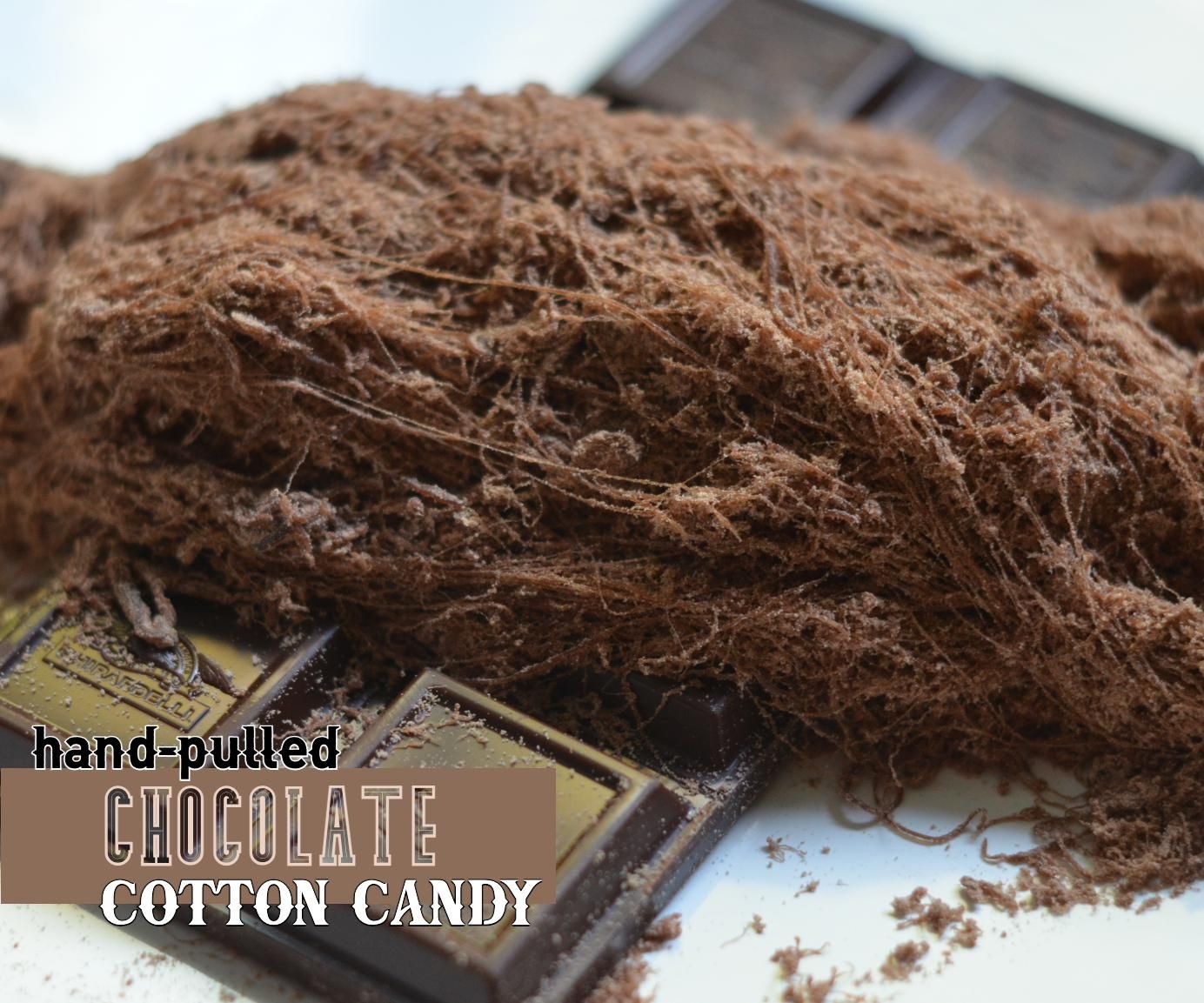 Hand-Pulled Chocolate Cotton Candy : 7 Steps (with Pictures ...