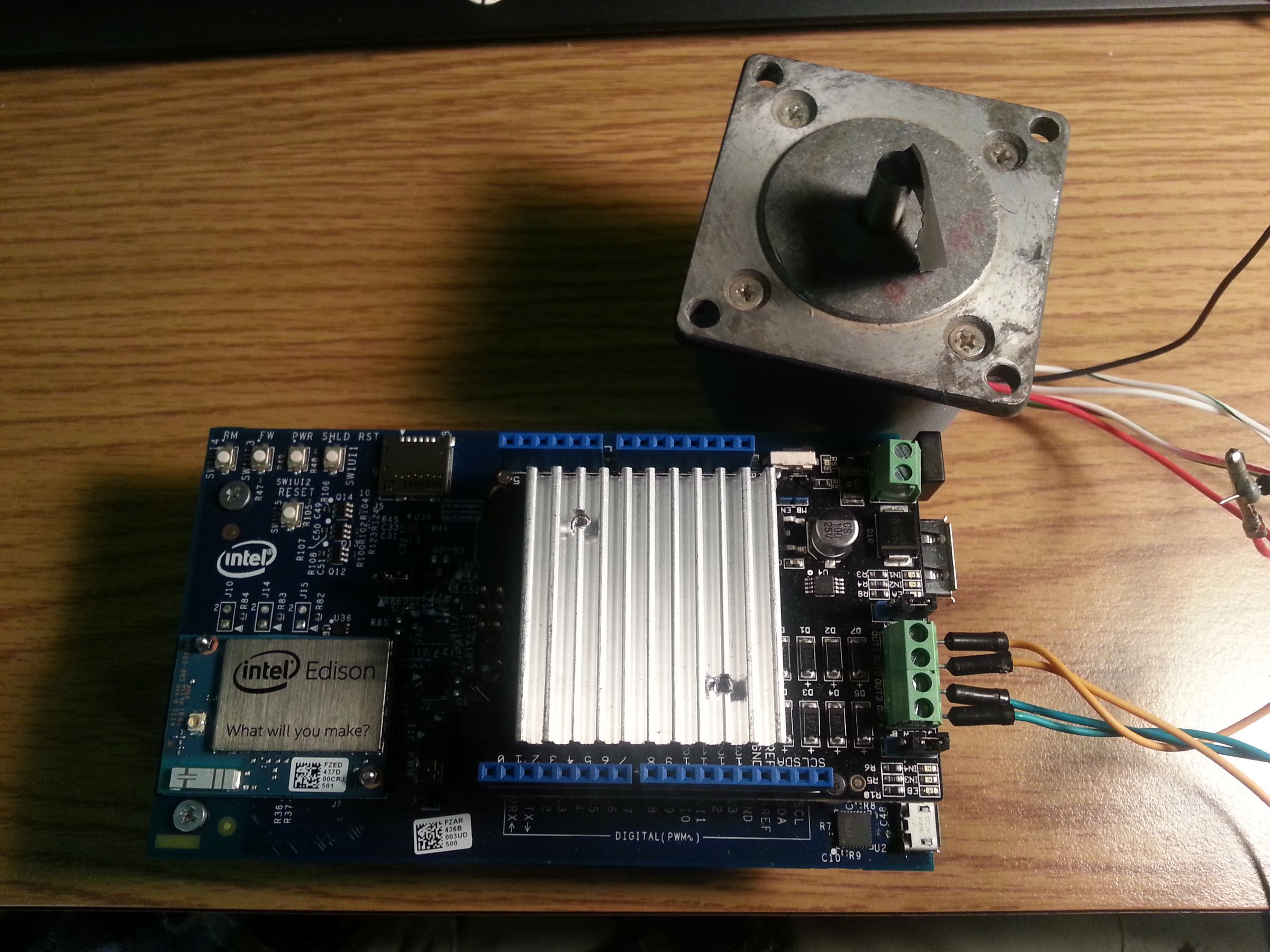 PWMSwizzling an Edison Arduino Breakout to Work With Grove Seeed Motor ...
