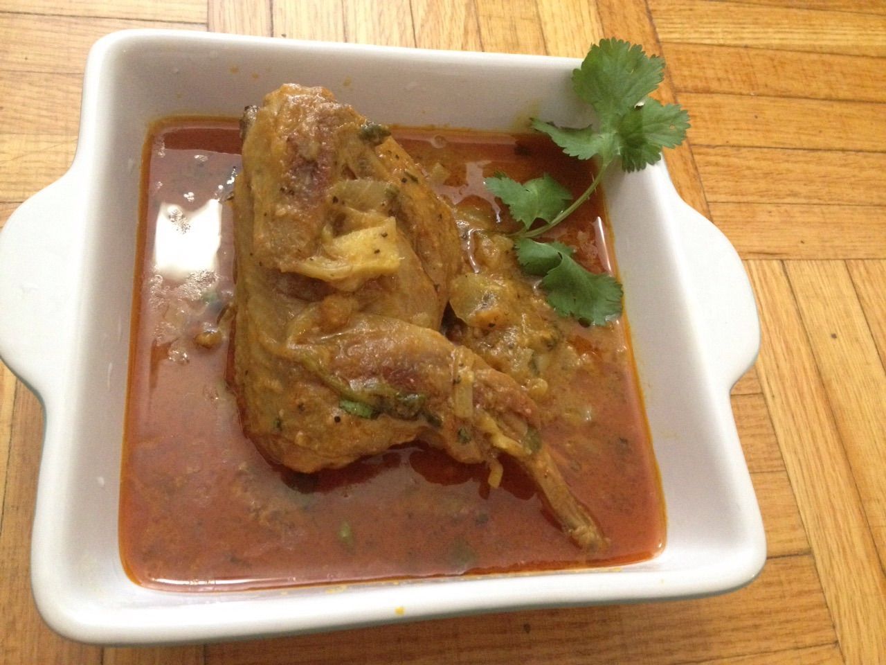 Roast Quail and Quail Curry With Steamed Rice : 4 Steps (with Pictures ...