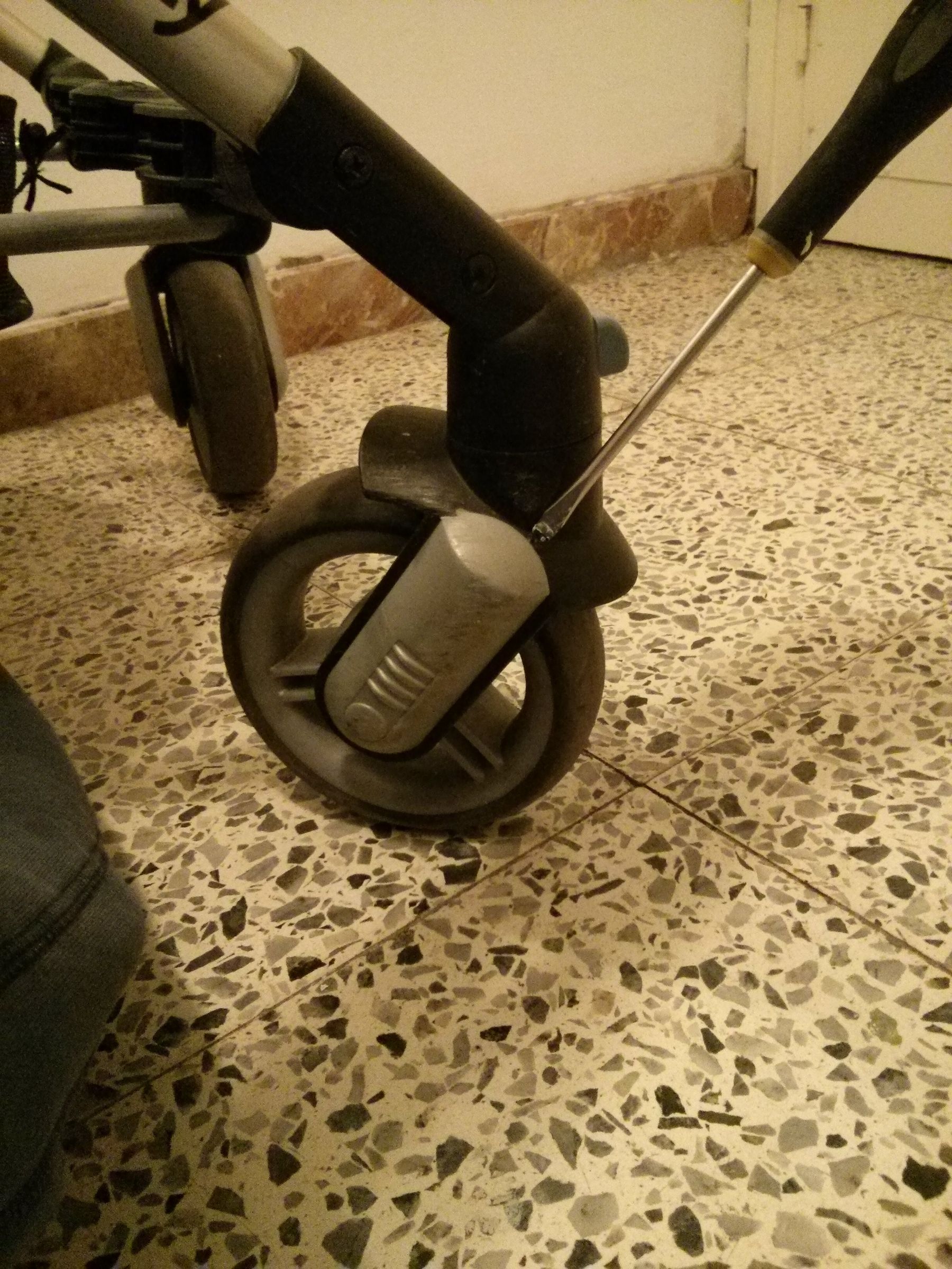 Bebe Confort Pram Wheel Replacement Using Scooter Wheels and Bearings ...