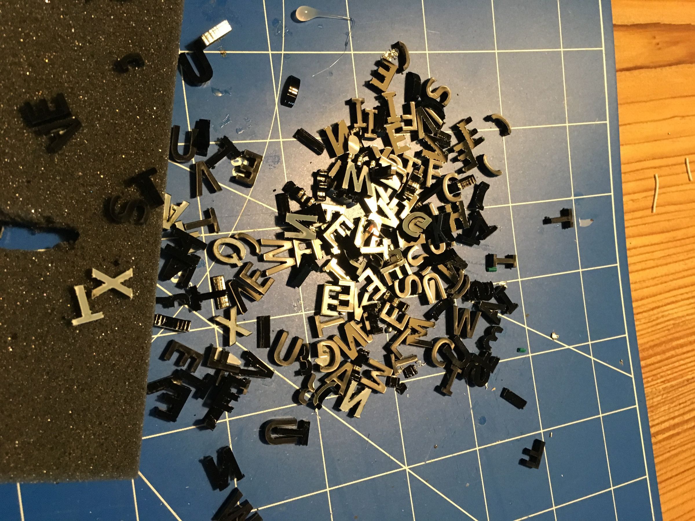 Ribba Word Clock With Wemos D1 Mini (Internet Time Server) : 8 Steps (with Pictures) - Instructables