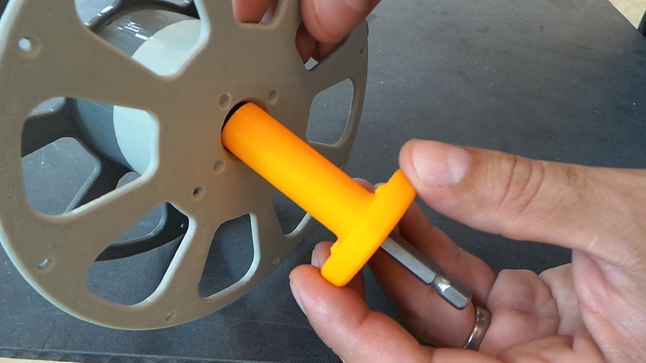 3D-printable Split Filament Spool With Threaded Joint : 10 Steps ...