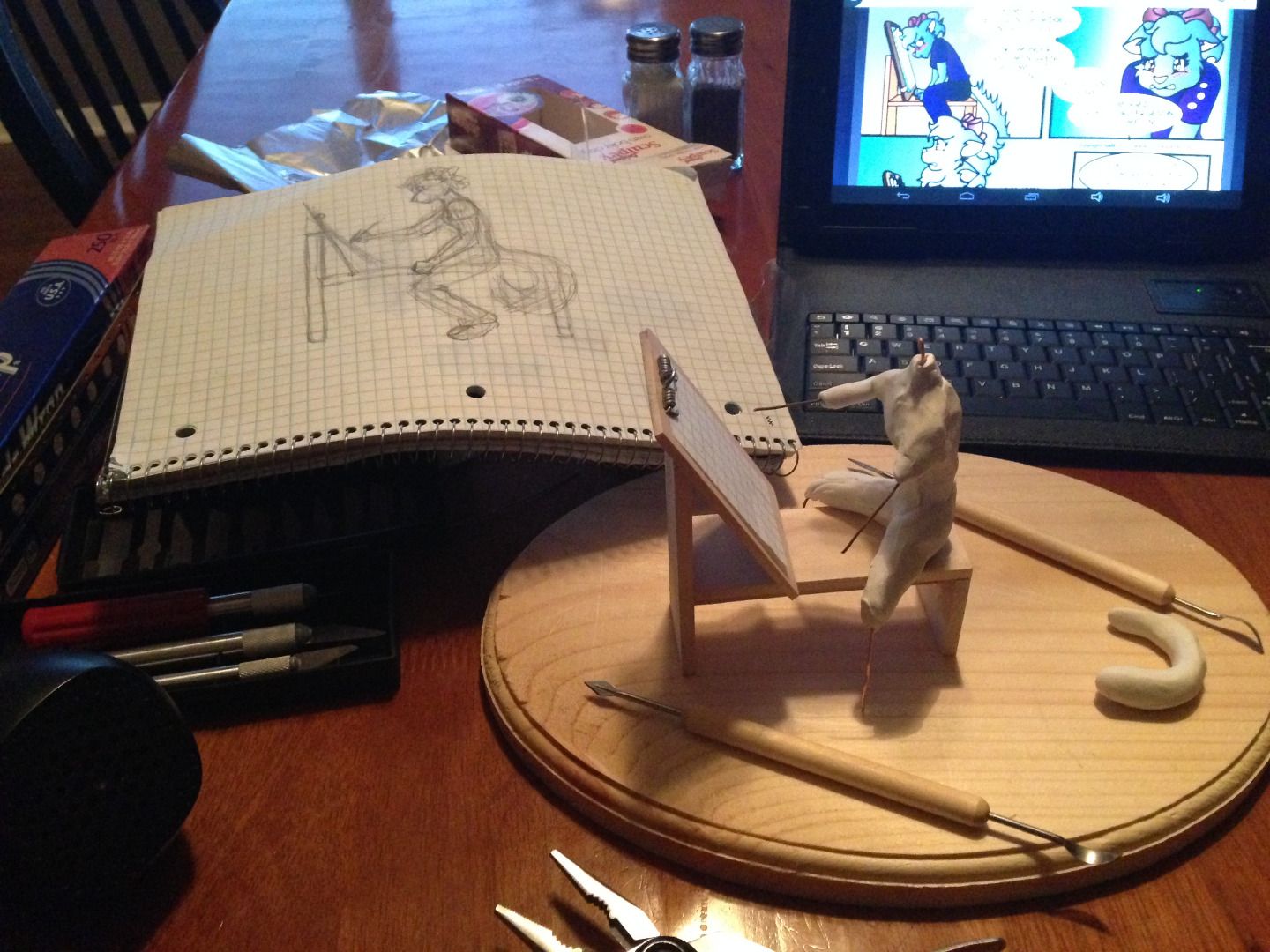 How Sculpt a Furry, or Cartoon Character. : 9 Steps (with Pictures ...